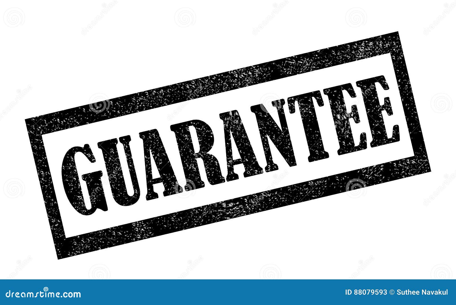 Grunge Rubber Stamp with Text Guarantee. Stock Illustration ...