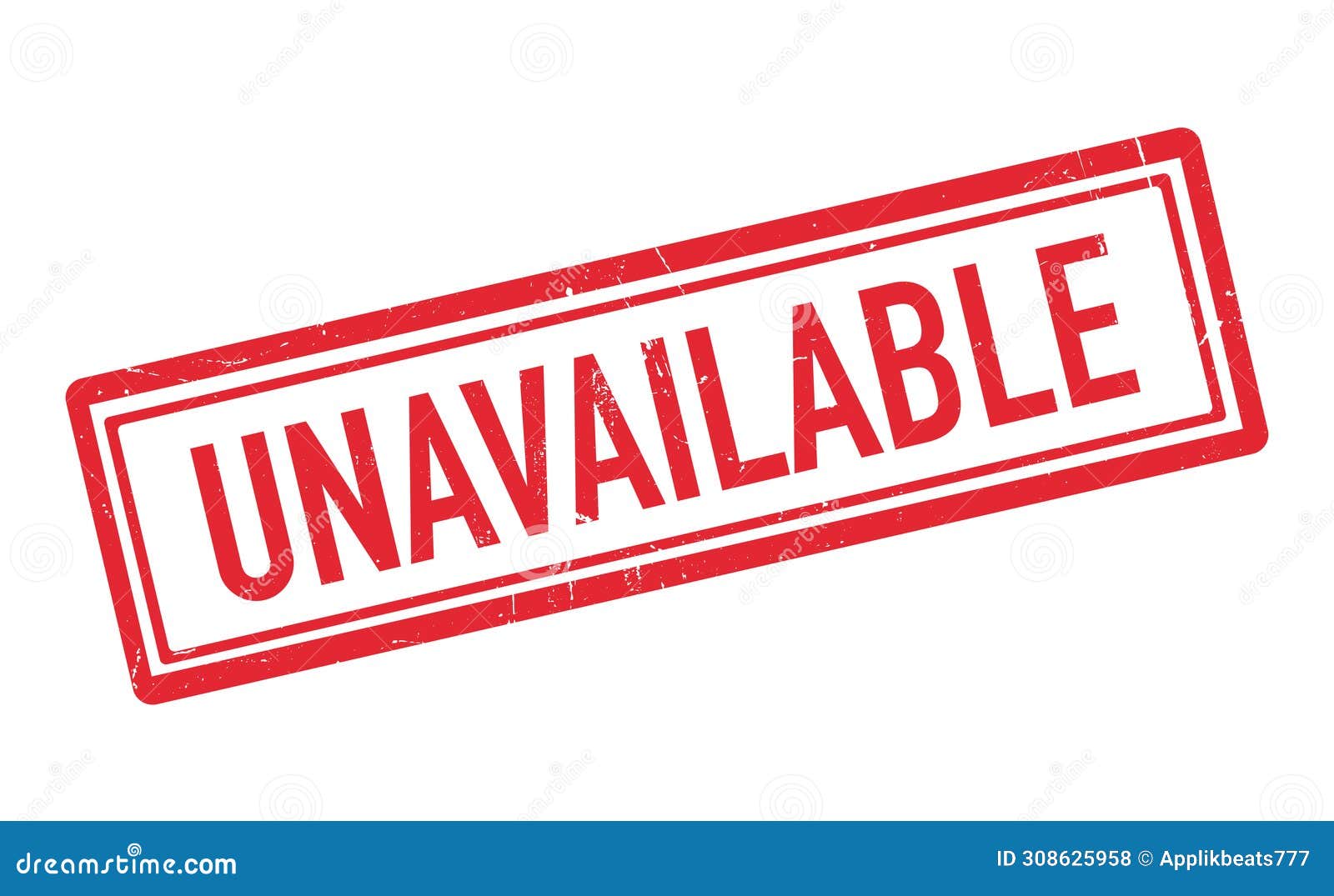 Grunge Rubber Stamp with Text Unavailable. Vector Illustration Stock ...