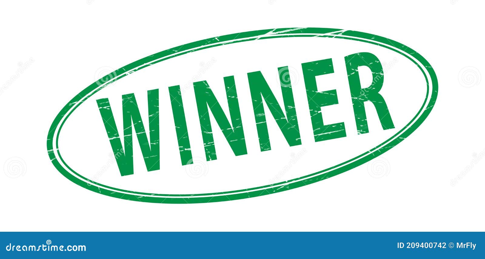 Winner Green Rubber Stamp Vector Illustration Stock Vector ...