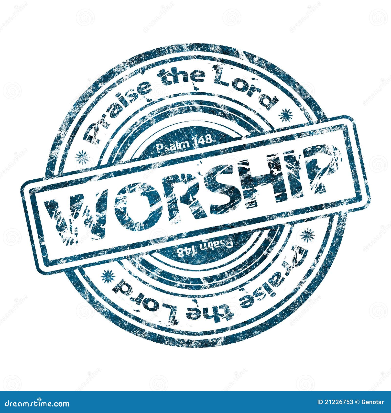 Grunge Rubber Stamp WORSHIP Stock Illustration - Illustration of ...