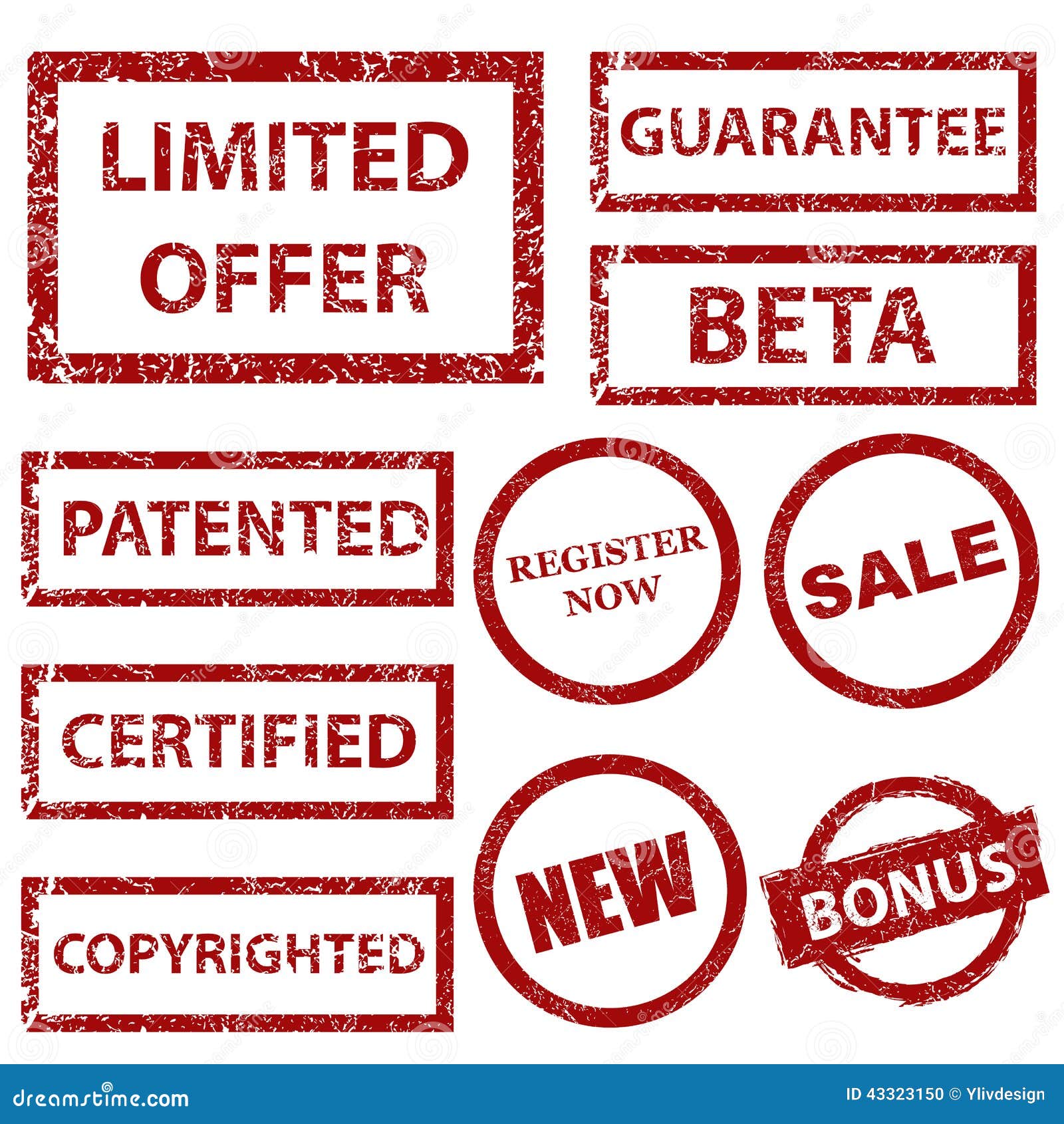 Grunge rubber stamps set stock vector. Illustration of mark - 43323150