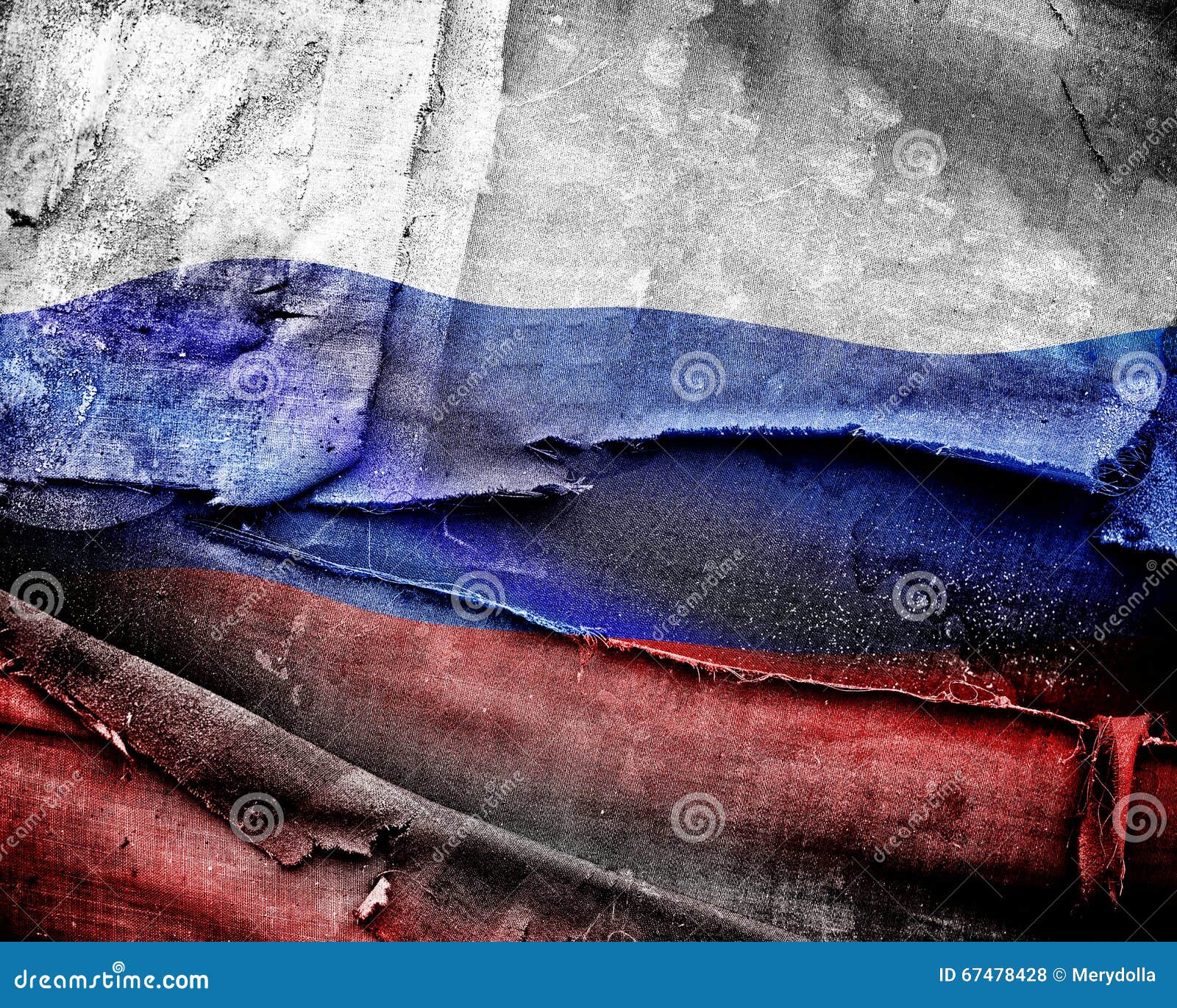 Grunge Russia flag stock photo. Image of duty, grunge - 67478428