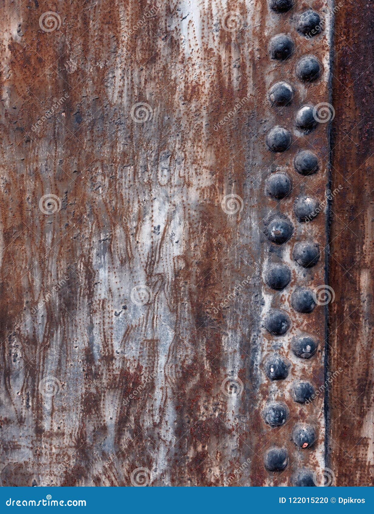 Grunge Rusty Metallic Surface Closeup Stock Photo - Image of plate ...