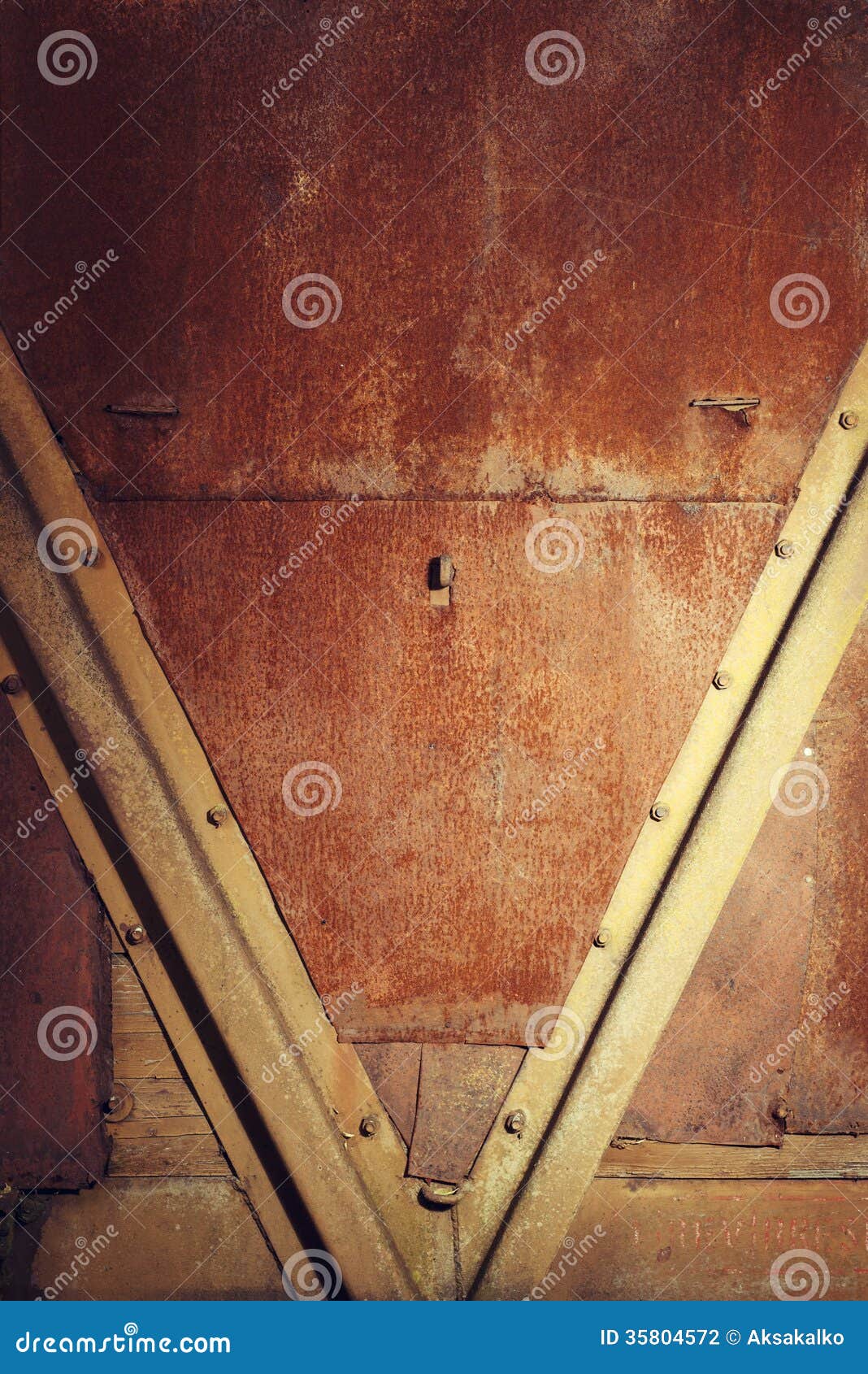 Grunge Rusty Wet Metal Sheathing Background Stock Photo - Image of ...
