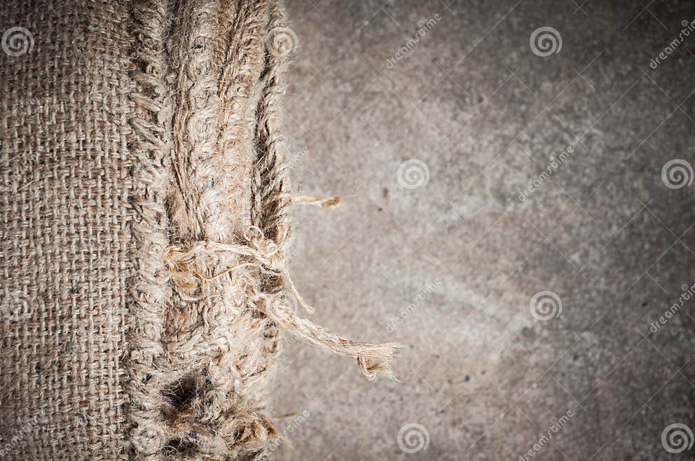 Grunge sack stock photo. Image of textured, closeup, material - 61609646