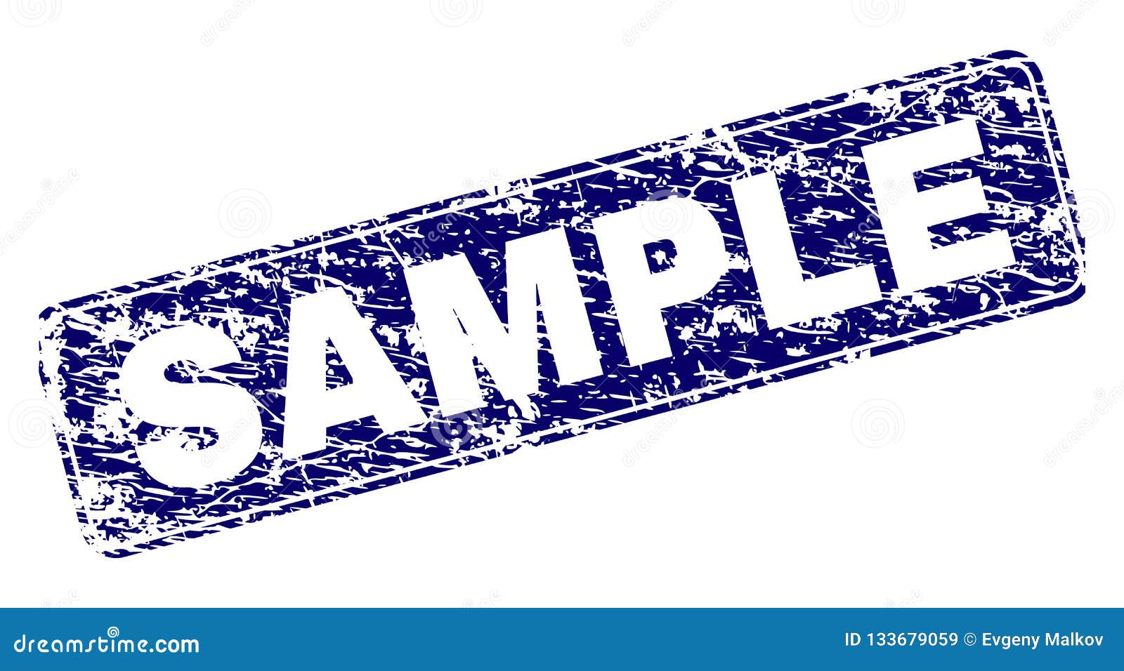 Grunge SAMPLE Framed Rounded Rectangle Stamp Stock Vector ...