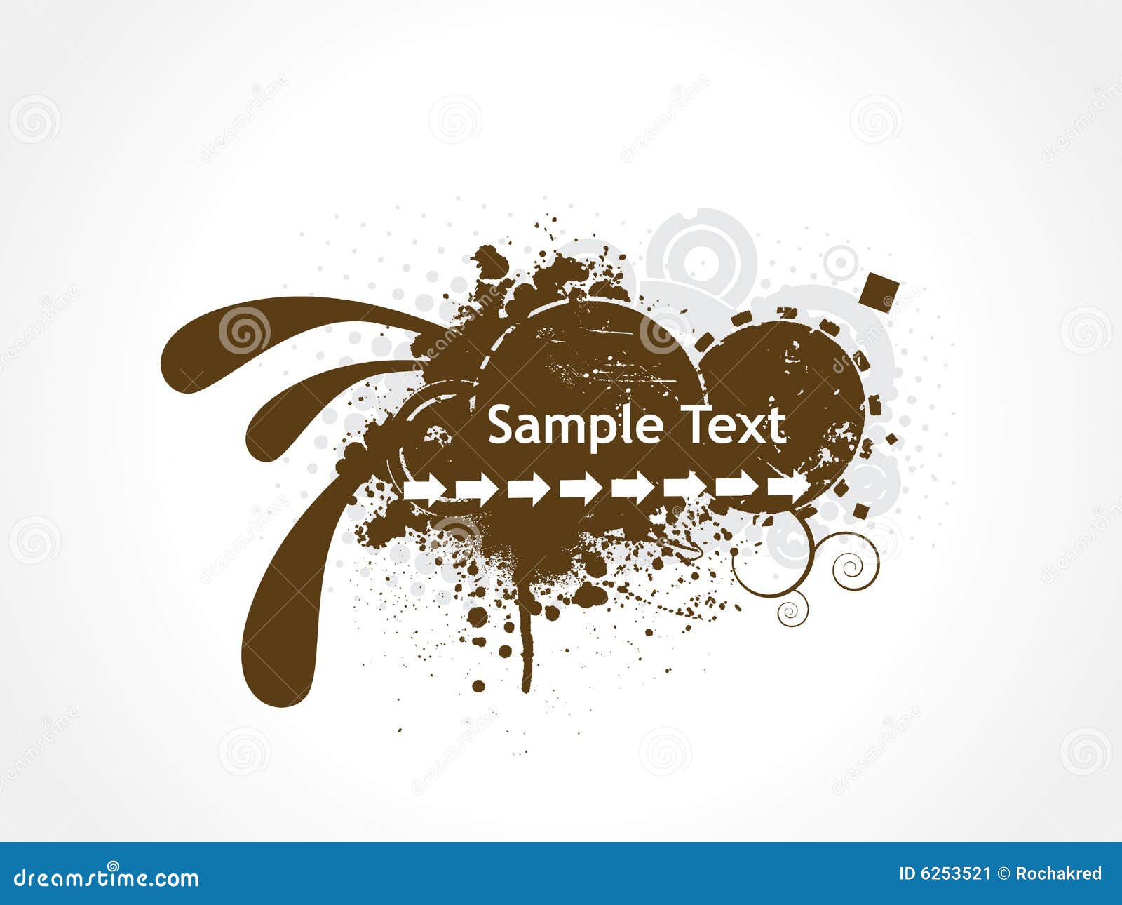 Sample Text And Logos Set On Vertical Rectangles Vector Illustration ...