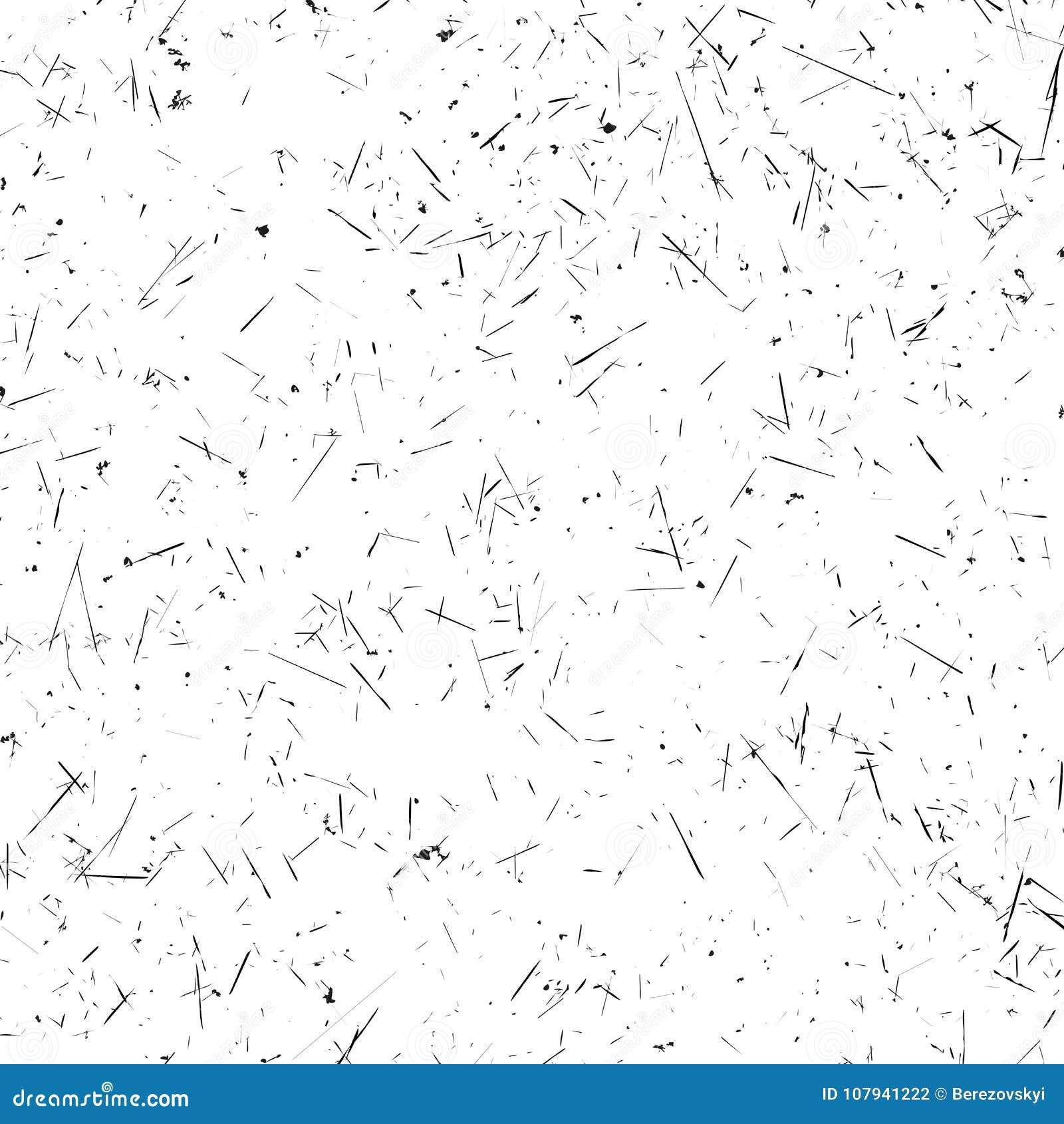 Grunge Scratch Effect Template. EPS 10 Vector Stock Vector ...