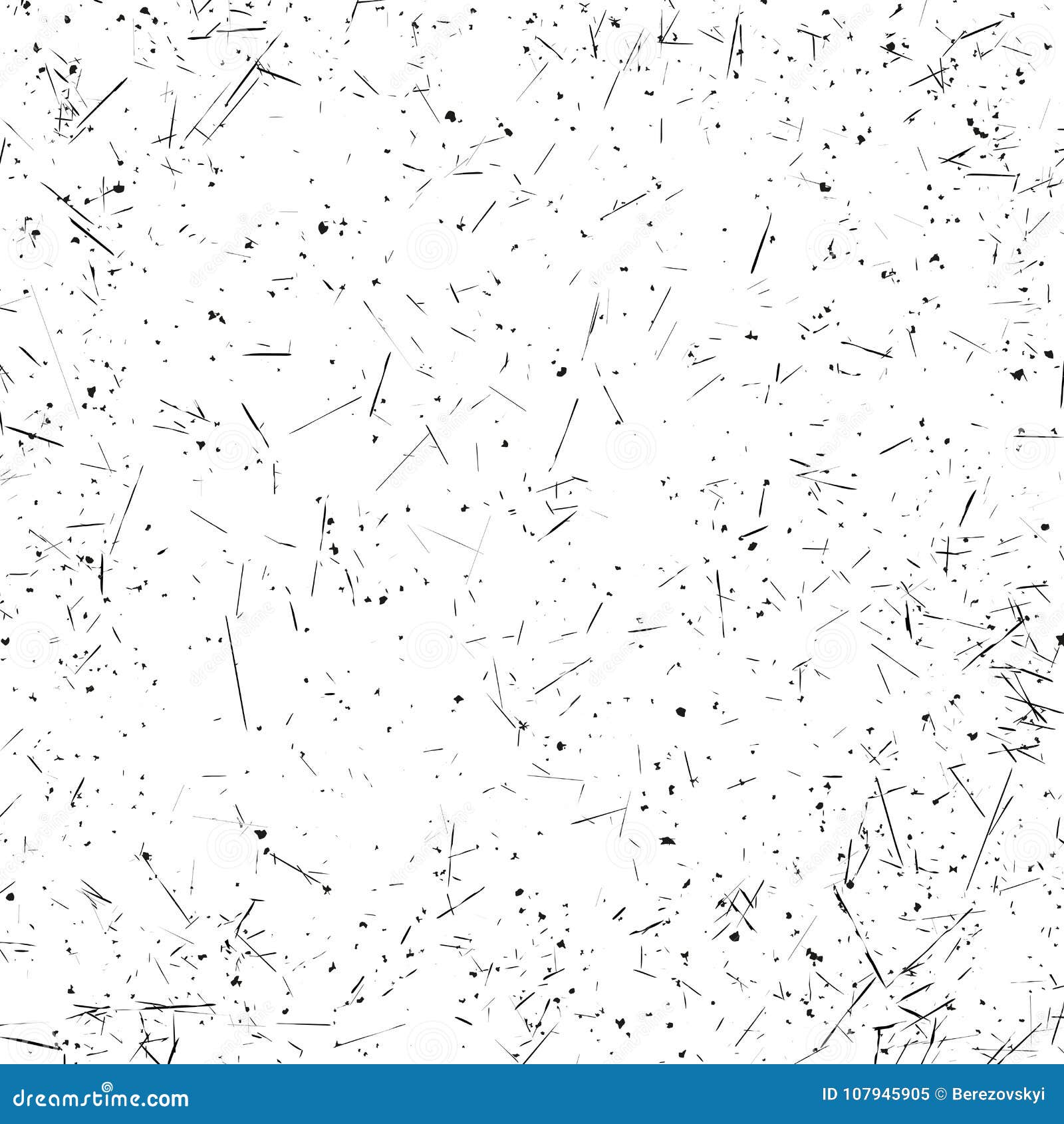 Grunge Scratch Effect Template. EPS 10 Vector Stock Vector ...