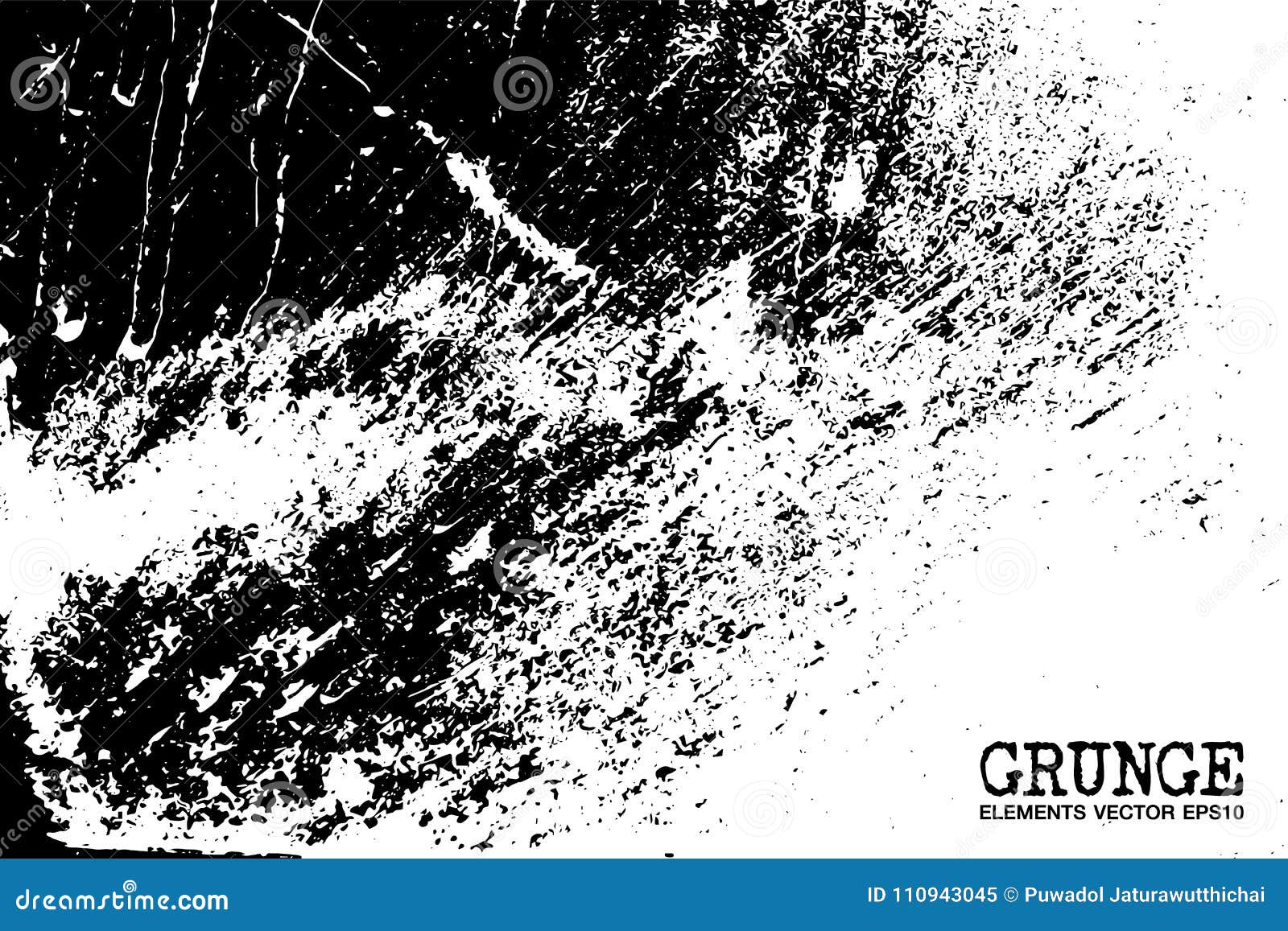Grunge Scratch Elements Background And Texture . Vector | CartoonDealer ...