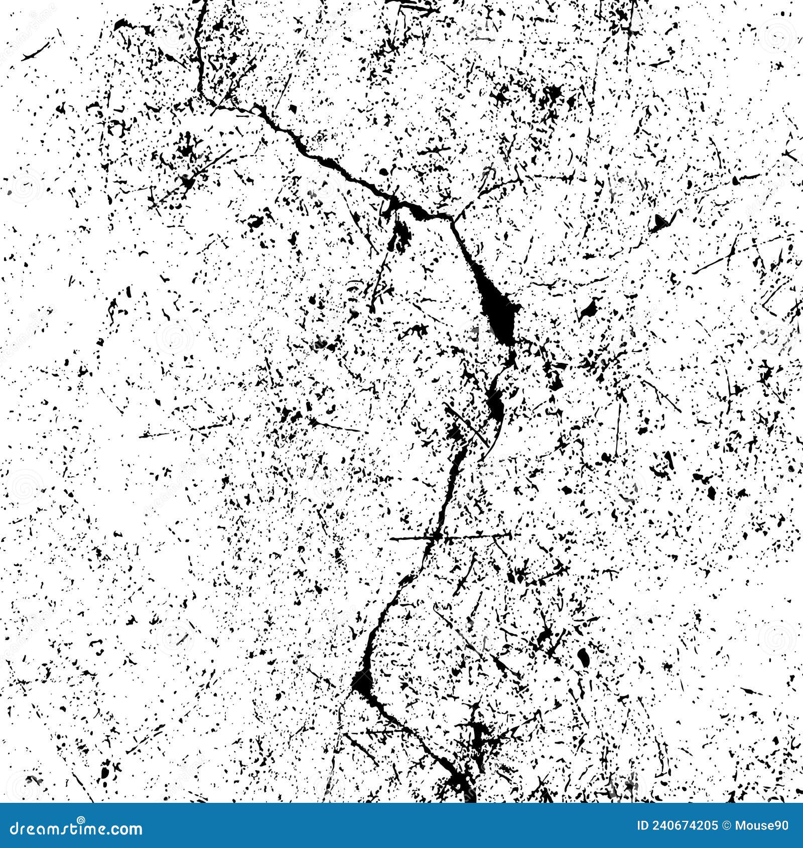 Grunge scratched overlay stock vector. Illustration of scratched ...