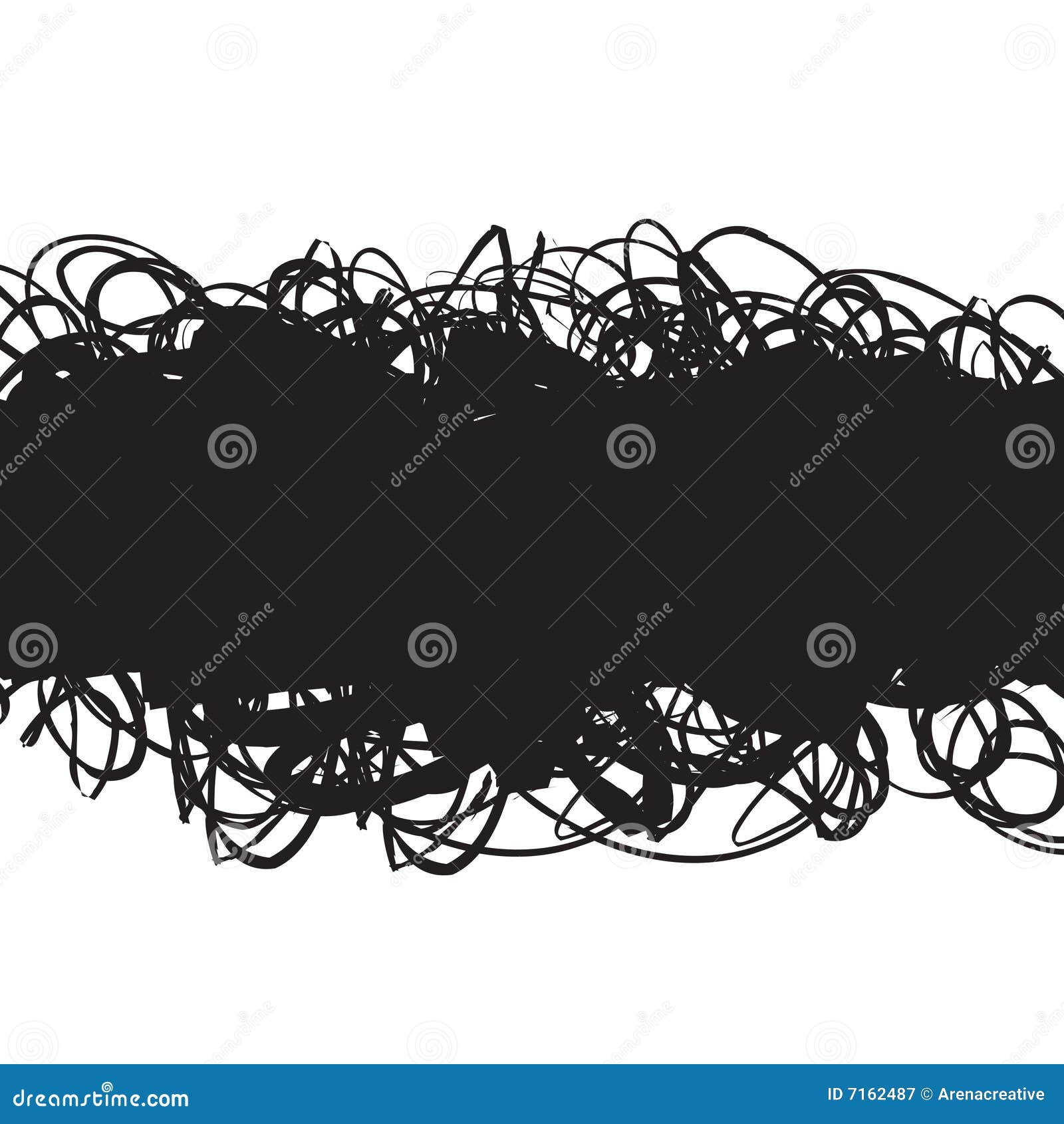 Grunge Scribble Background stock vector. Illustration of isolated - 7162487