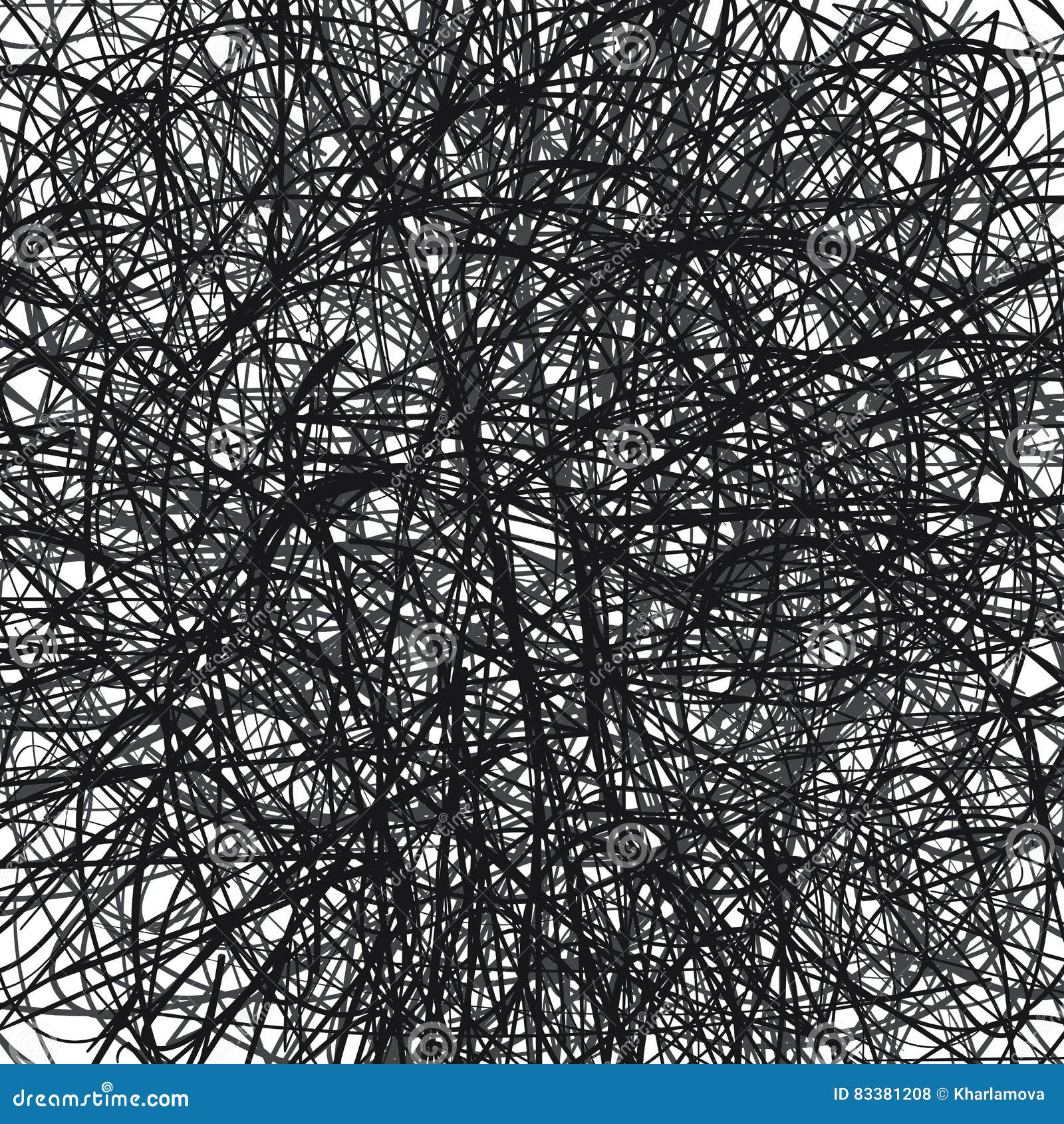 Grunge Scribble Texture For Your Design Vector Illustration ...