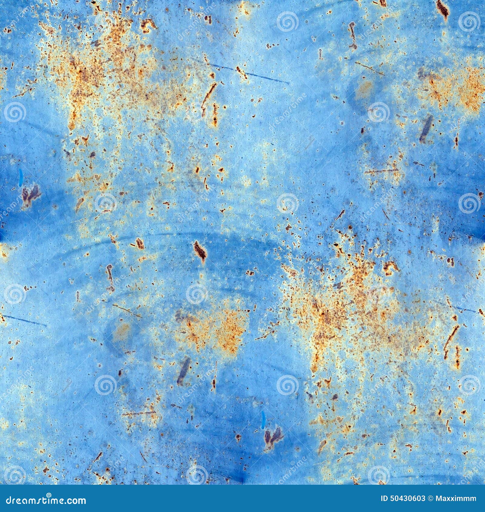 Blue Rusty Metal Texture Background Royalty-Free Stock Photo ...