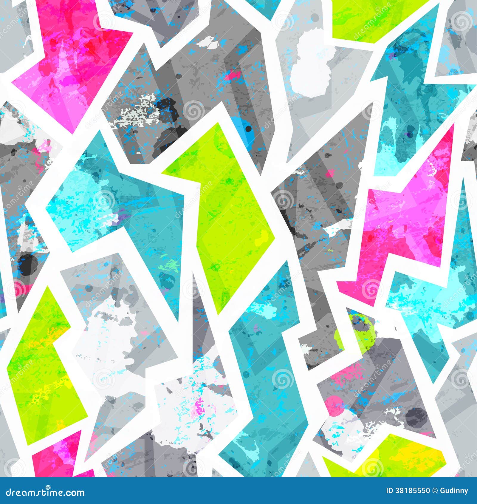 Grunge Seamless Black And White Texture. Dark Weathered Overlay Pattern ...