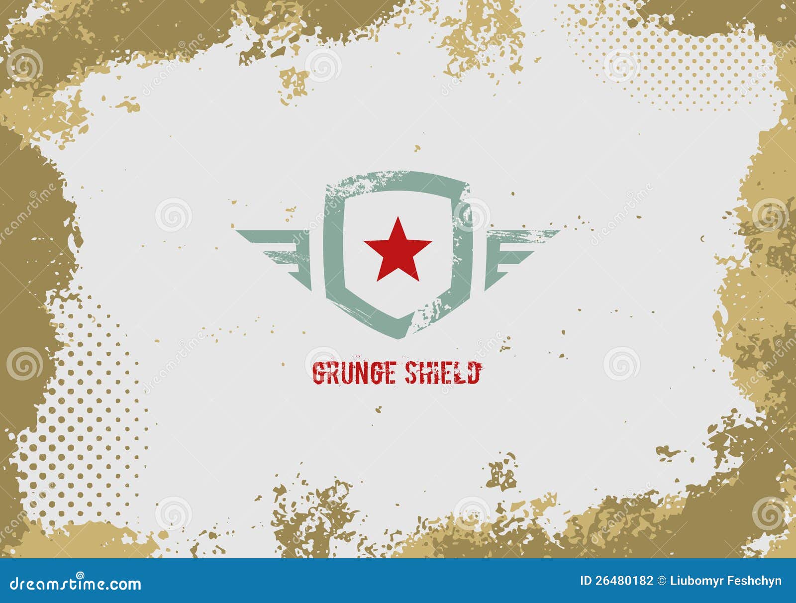 Grunge Shield Icon With Letter N. Rustic Shield Logo Stock Photography ...