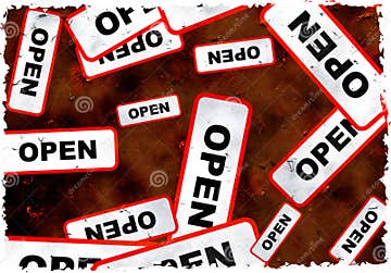 Grunge signs stock image. Image of aged, textures, worn - 2926957