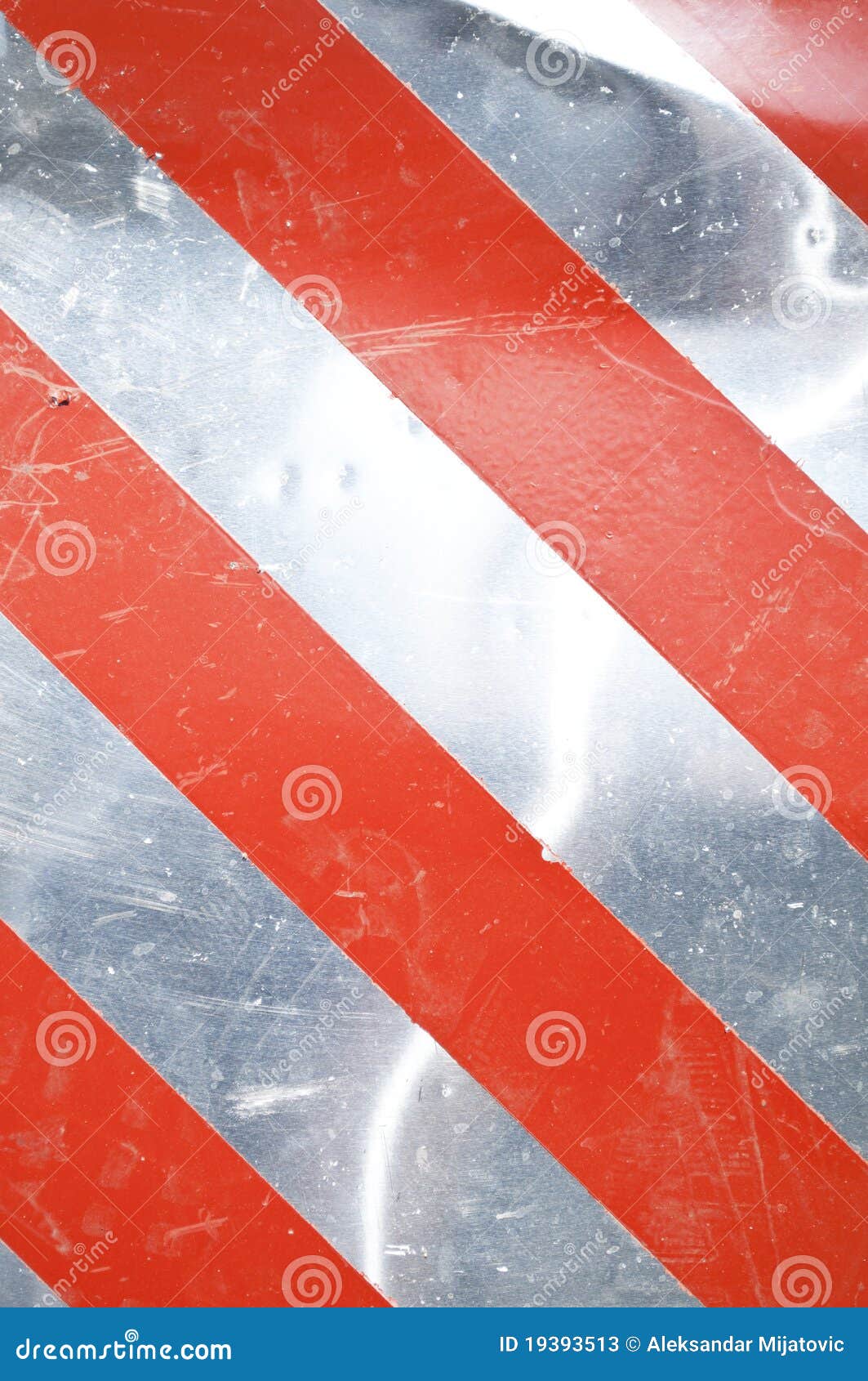 Grunge Silver Warning Background Stock Image - Image of reflection ...