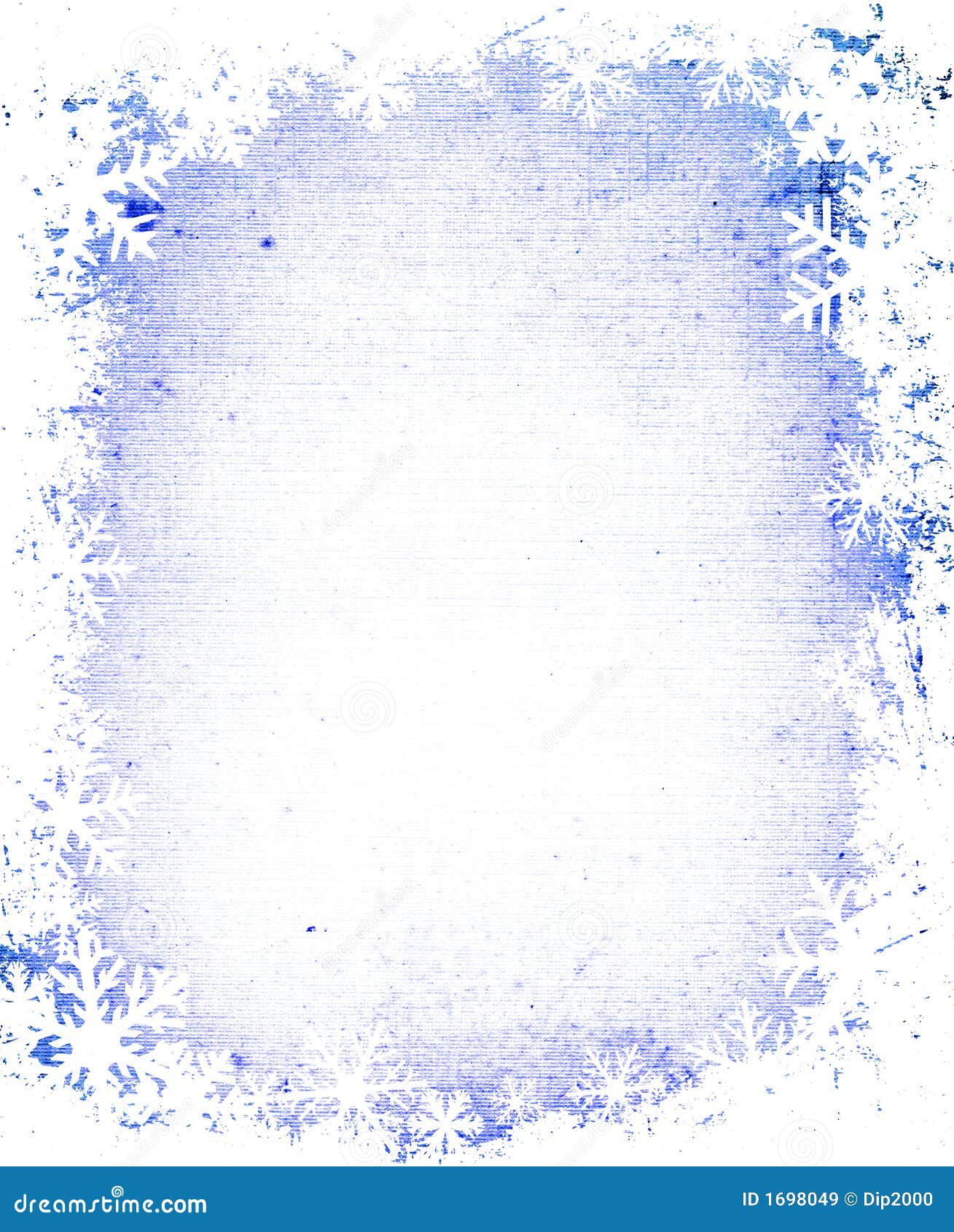 Grunge snowflakes frame stock illustration. Illustration of flake - 1698049