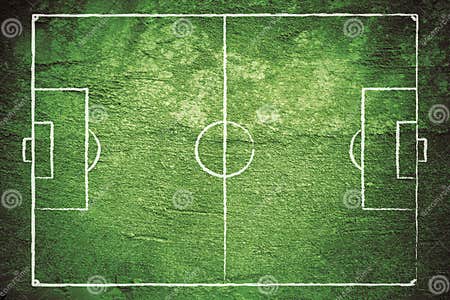 Grunge Soccer Field stock photo. Image of clouds, effect - 14611996