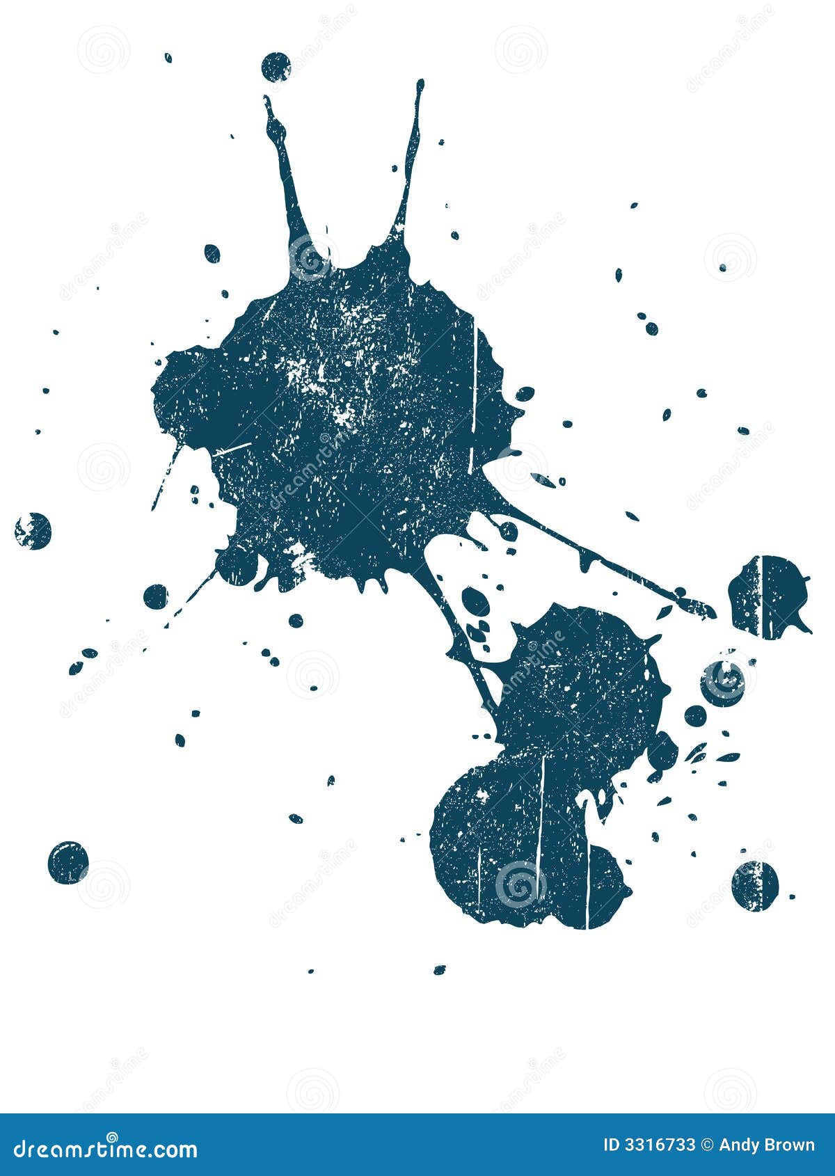 Bloodstain Splat Set. Blood Splatter Collection. Drop Splash. Red Ink ...