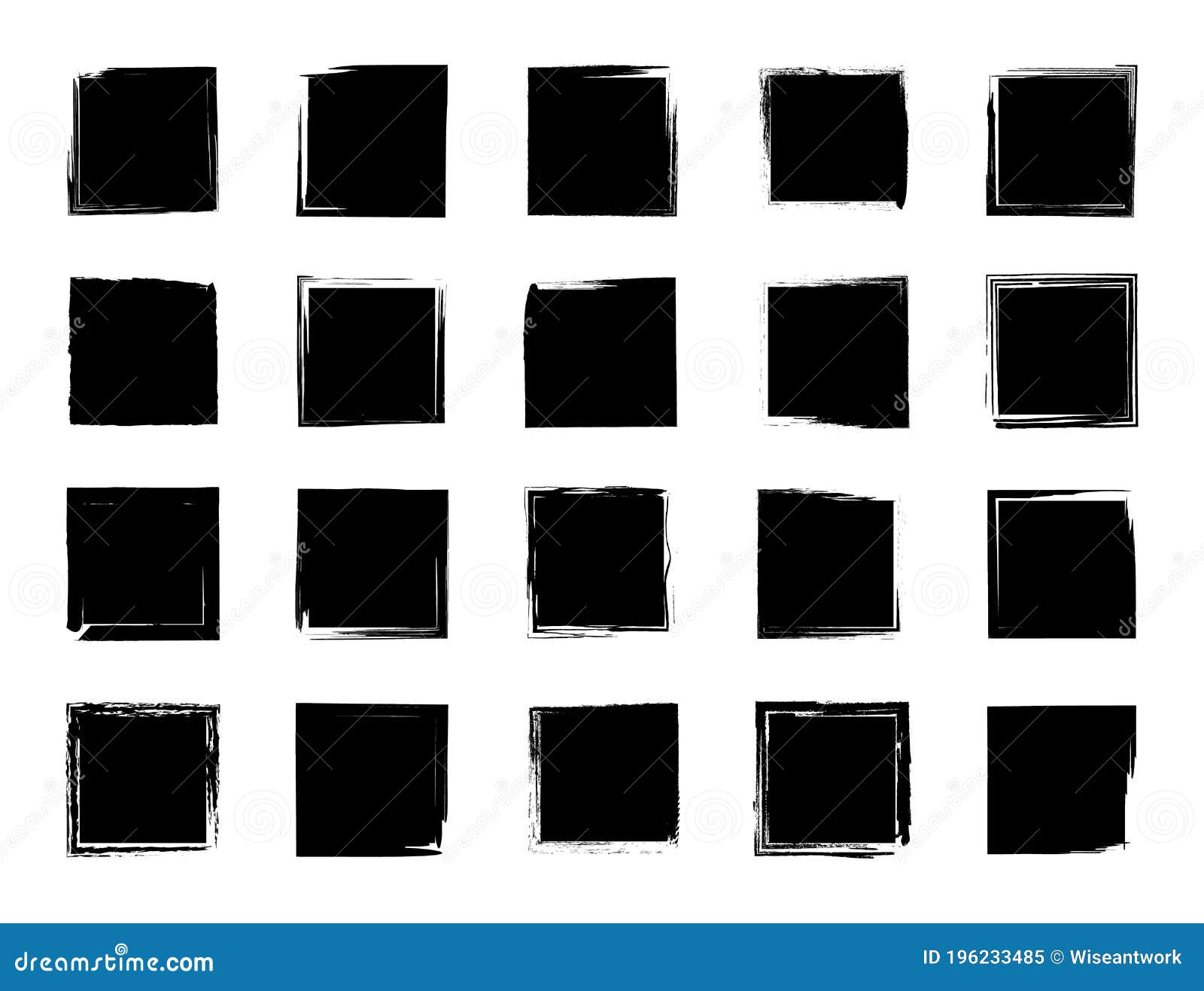 Square, Rectangle Scribbling, Sketchy, Sketch Doodle Lines Element ...