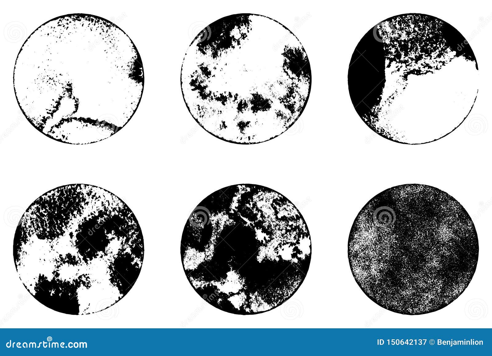 Grunge Stamp Set 1 stock vector. Illustration of grunge - 150642137