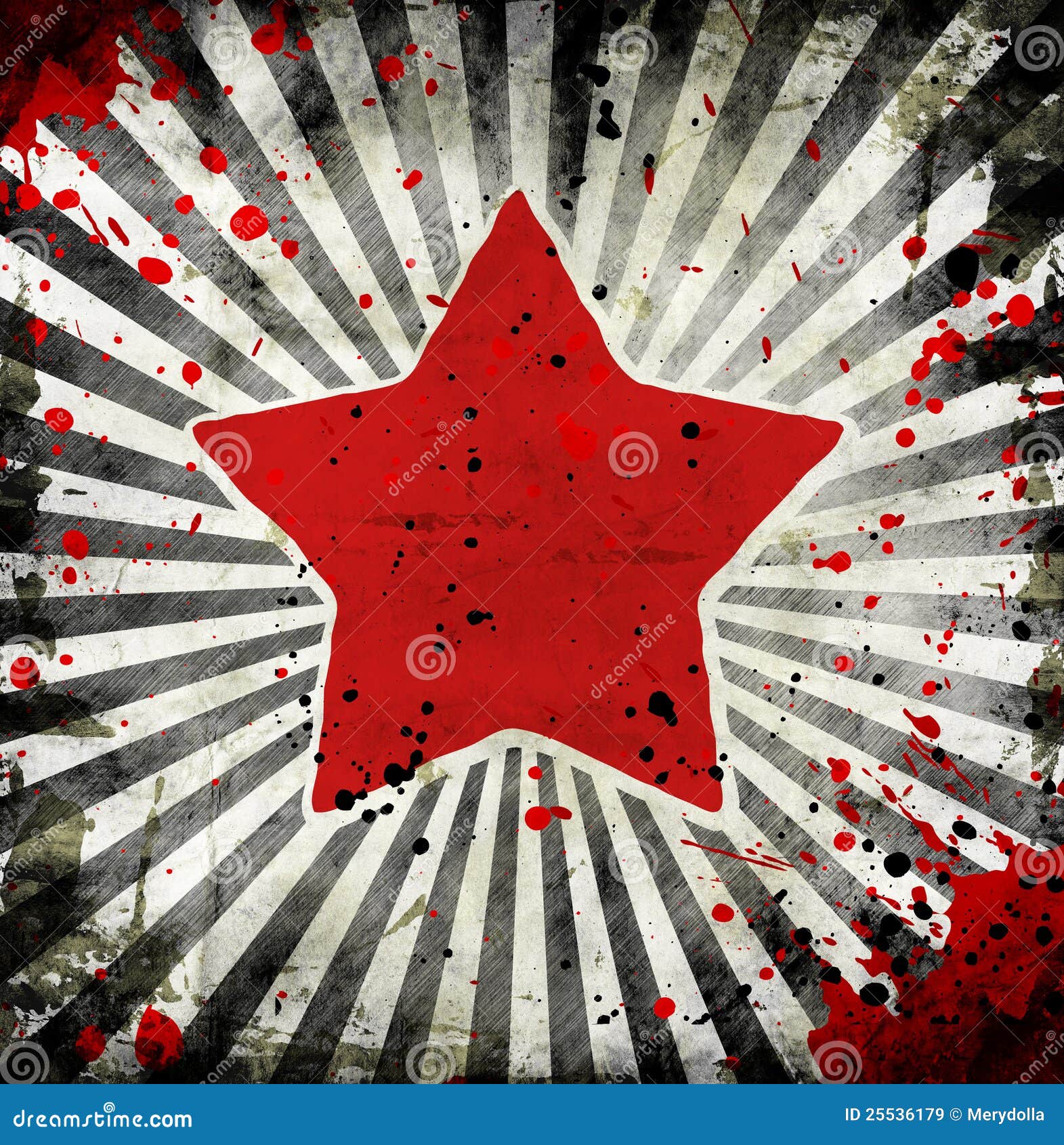 Grunge star stock illustration. Illustration of reflection - 25536179