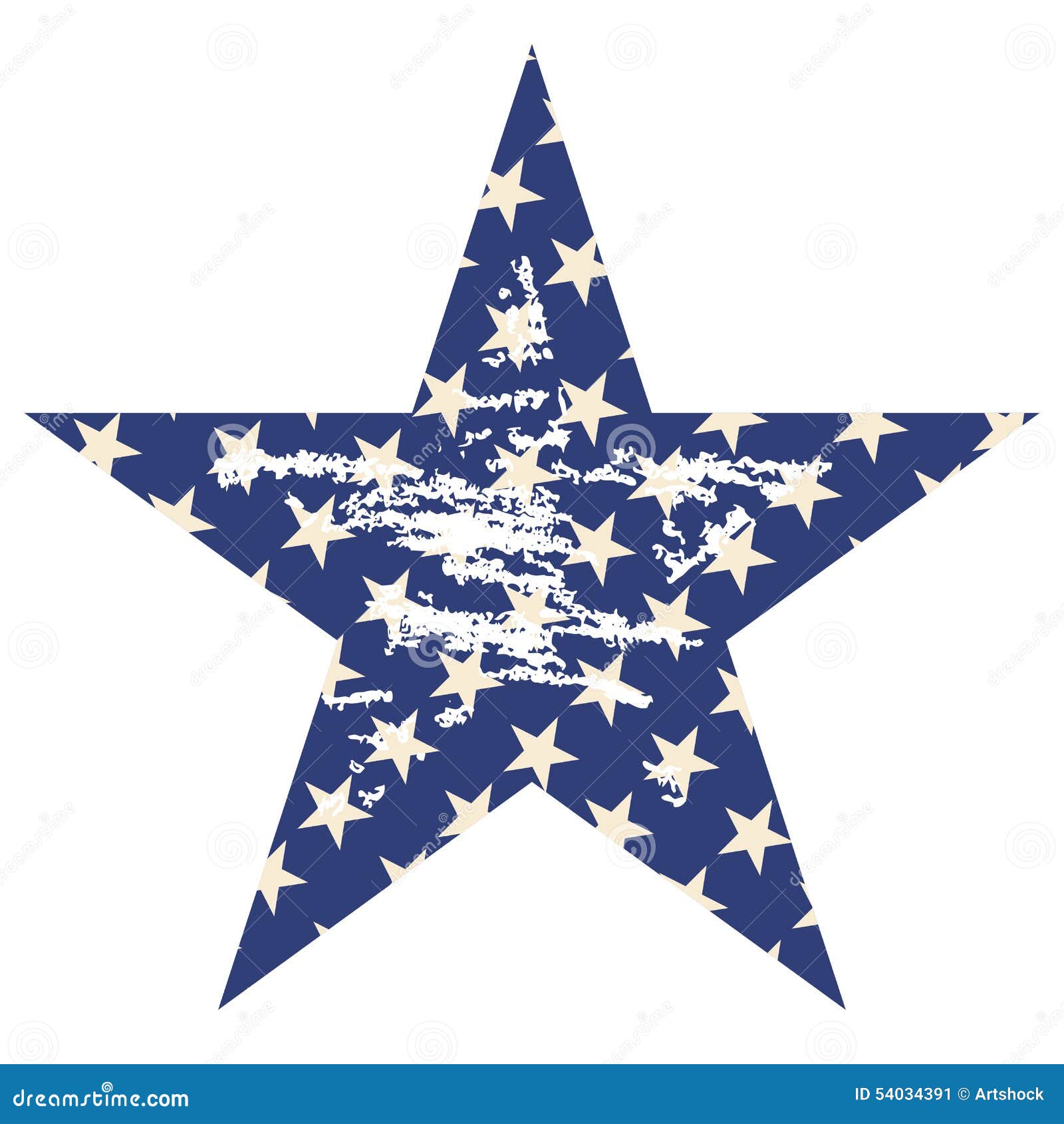 Grunge Star stock vector. Illustration of idea, symbol - 54034391