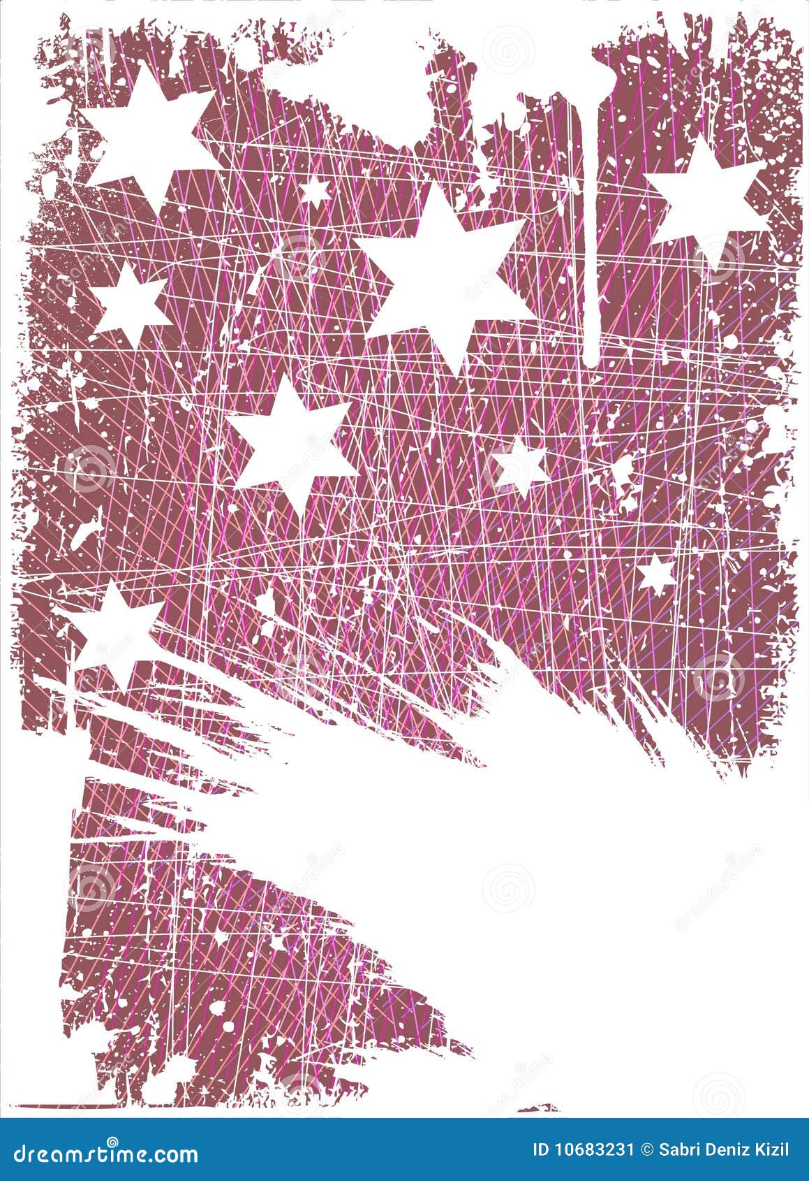 Grunge stars stock vector. Illustration of dirty, vector - 10683231