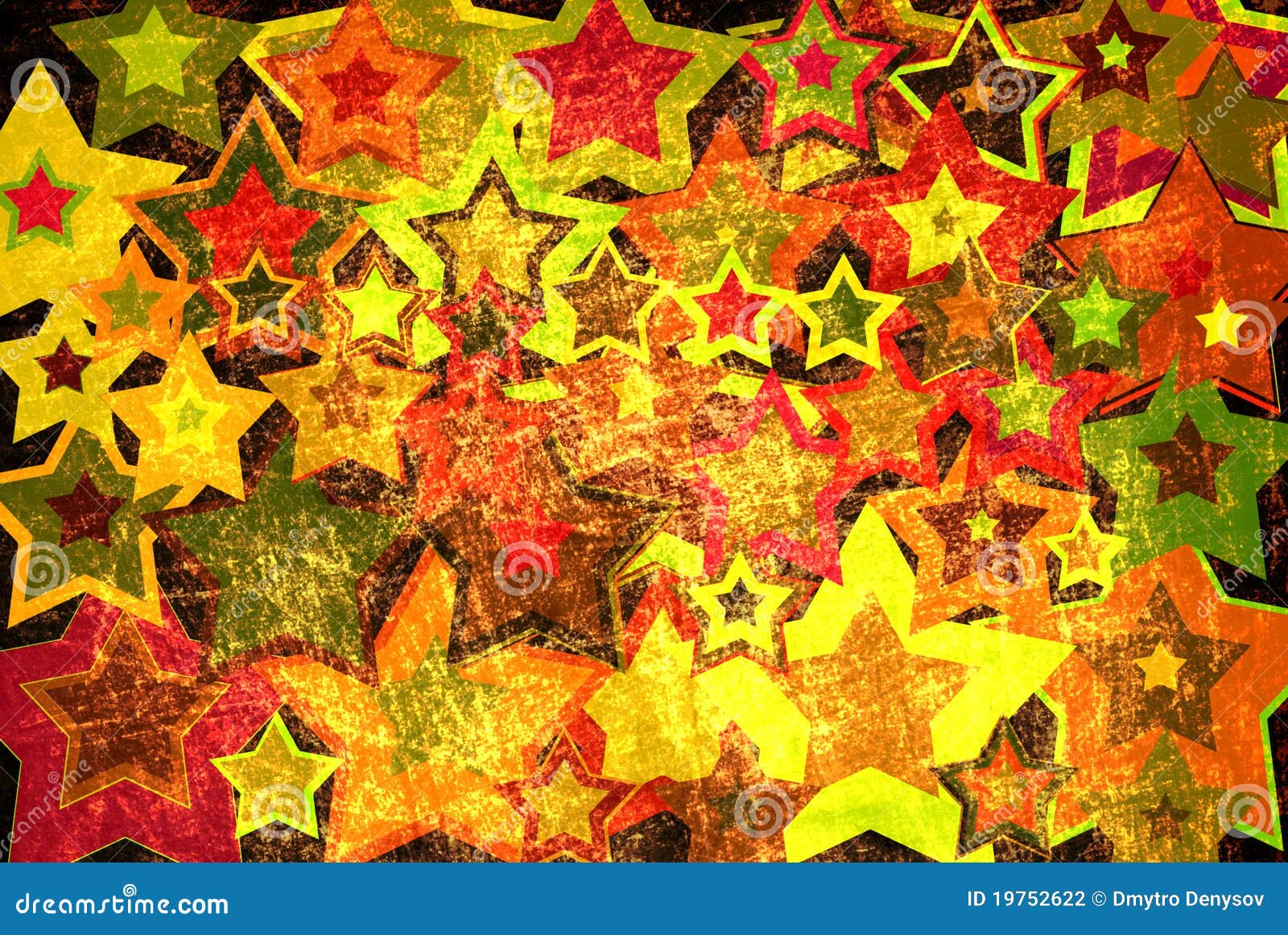 Grunge stars background stock illustration. Illustration of black ...