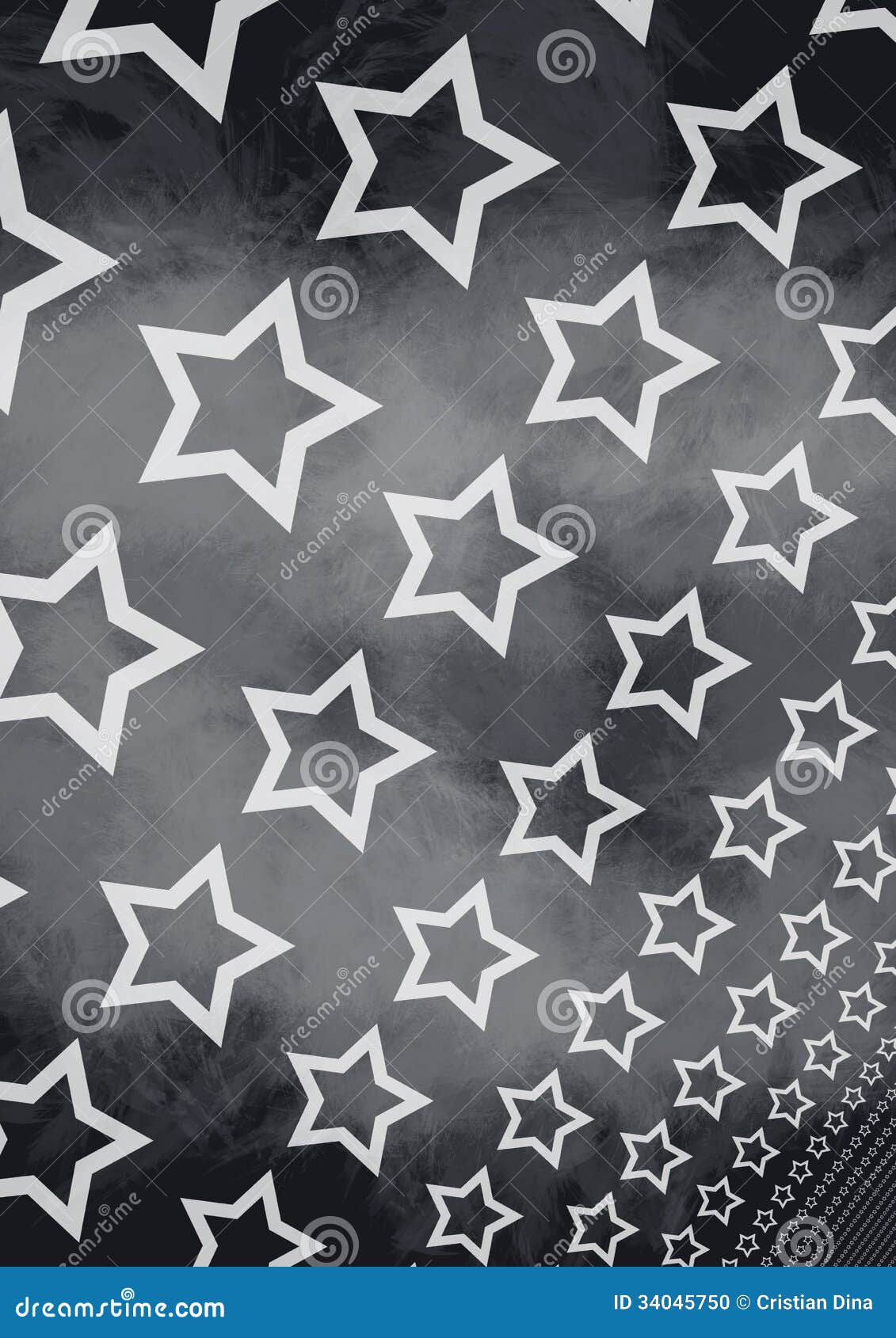 Grunge stars background stock illustration. Illustration of stars ...