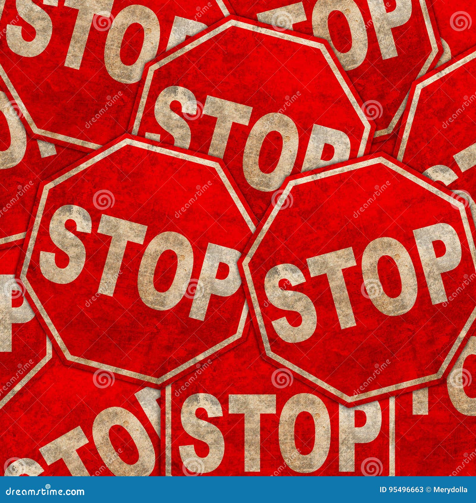 Grunge stop background stock illustration. Illustration of sign - 95496663