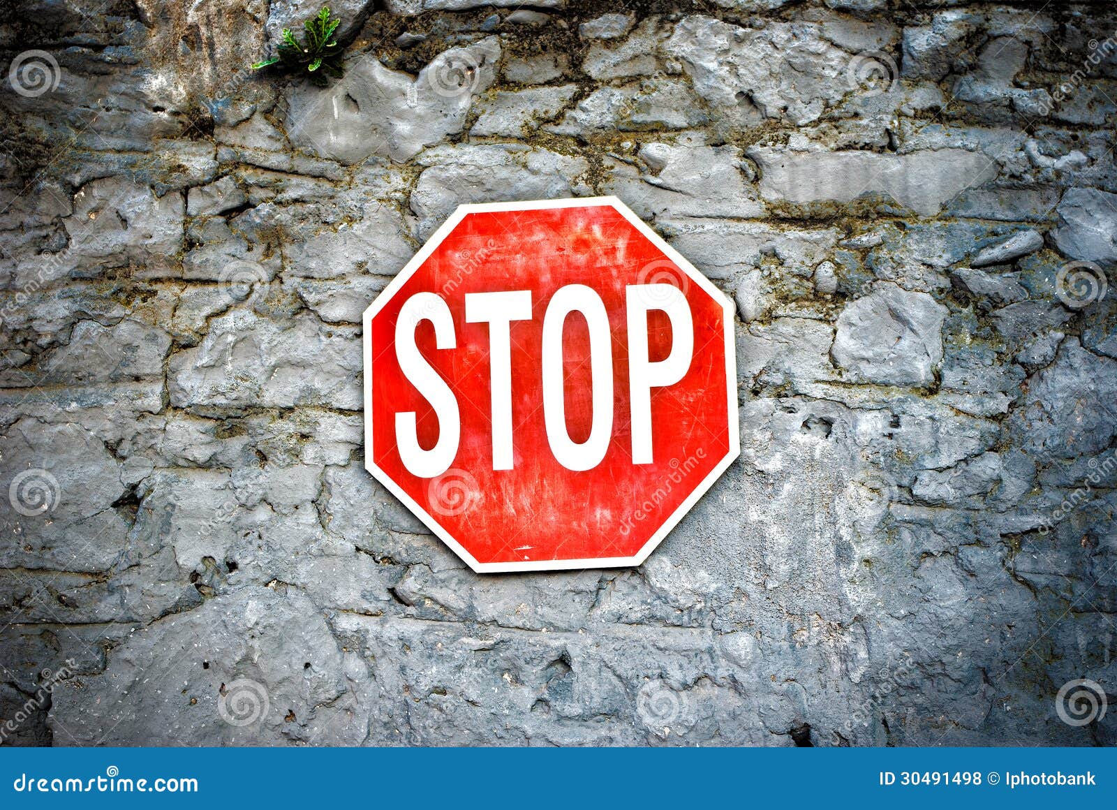 Grunge stop sign stock photo. Image of plate, front, road - 30491498