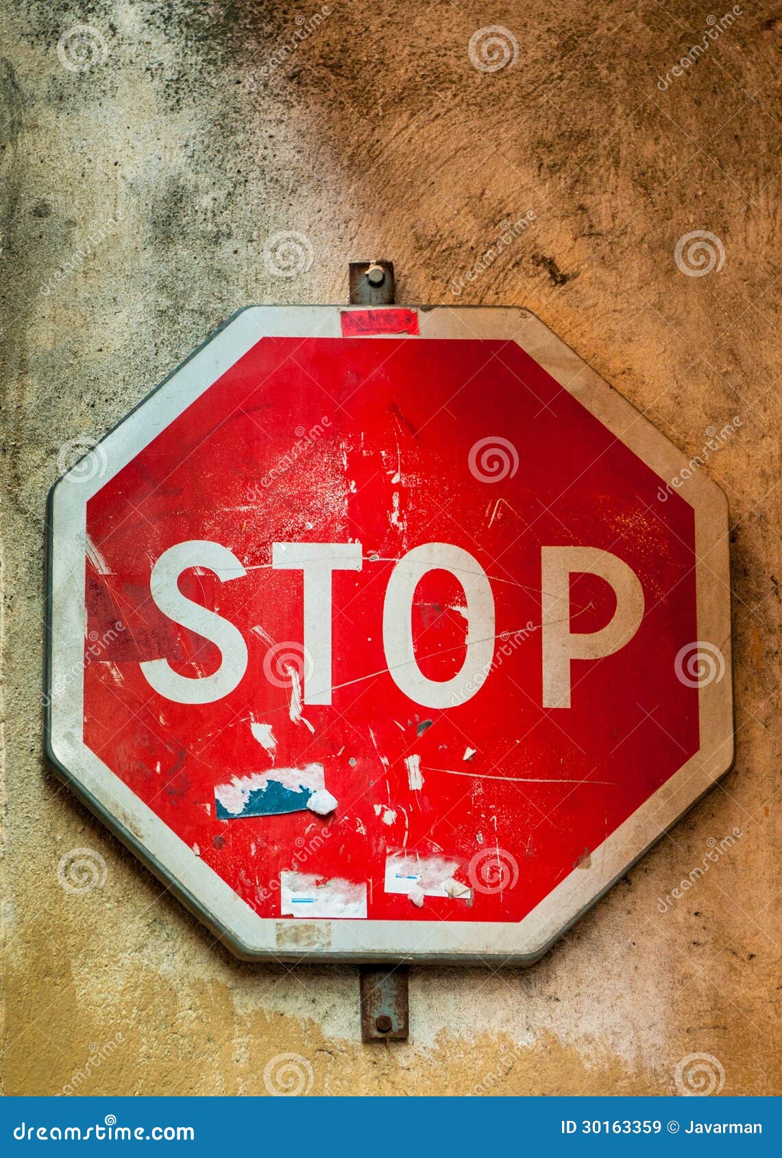 Grunge stop sign stock image. Image of grunge, stop, white - 30163359