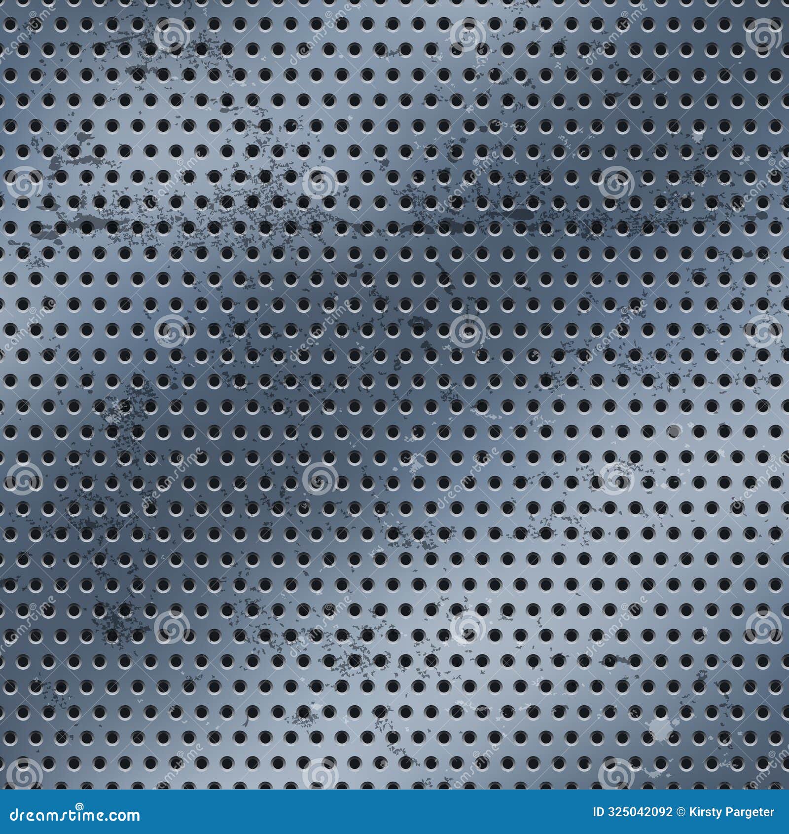 Perforated Metal Texture, Aluminium Grating, Abstract Background Vector ...