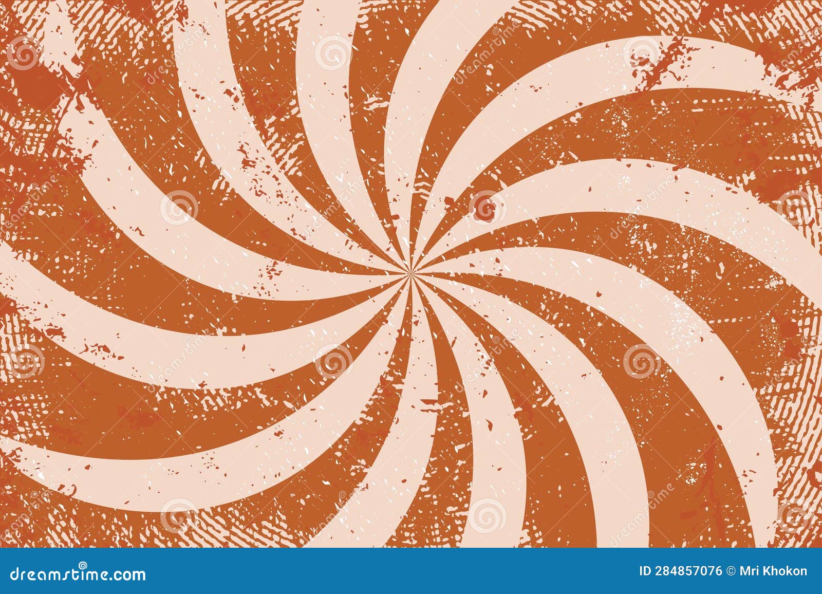 Grunge Style Starburst Background Old 60s Design Stock Vector ...