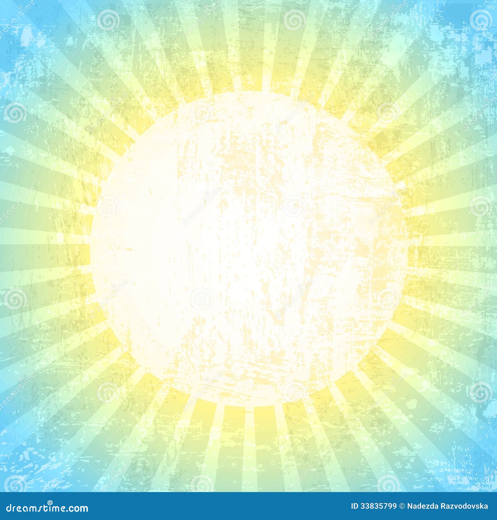 Grunge Sun Background stock vector. Illustration of template - 33835799