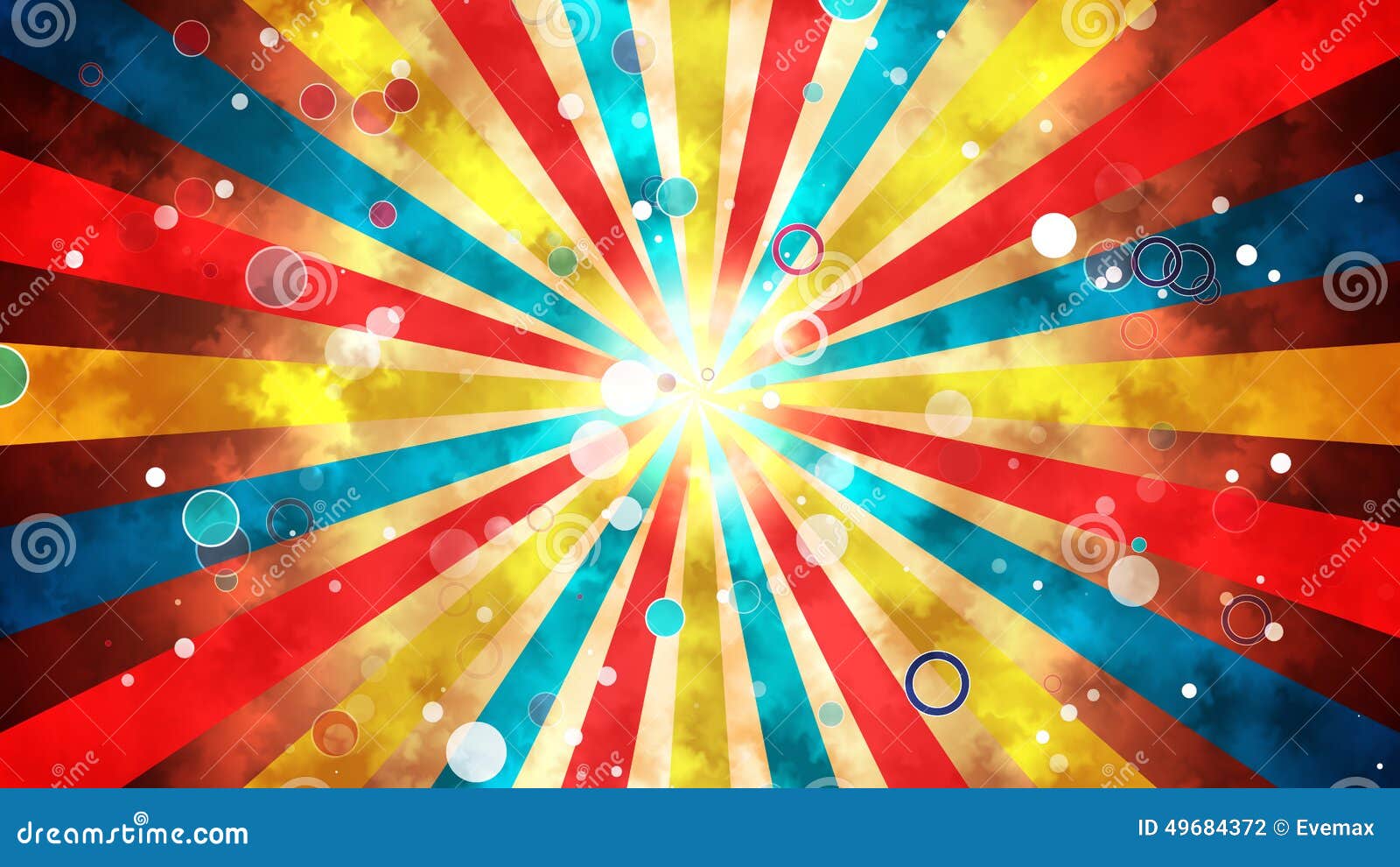 Grunge Sun Burst stock illustration. Illustration of retro - 49684372