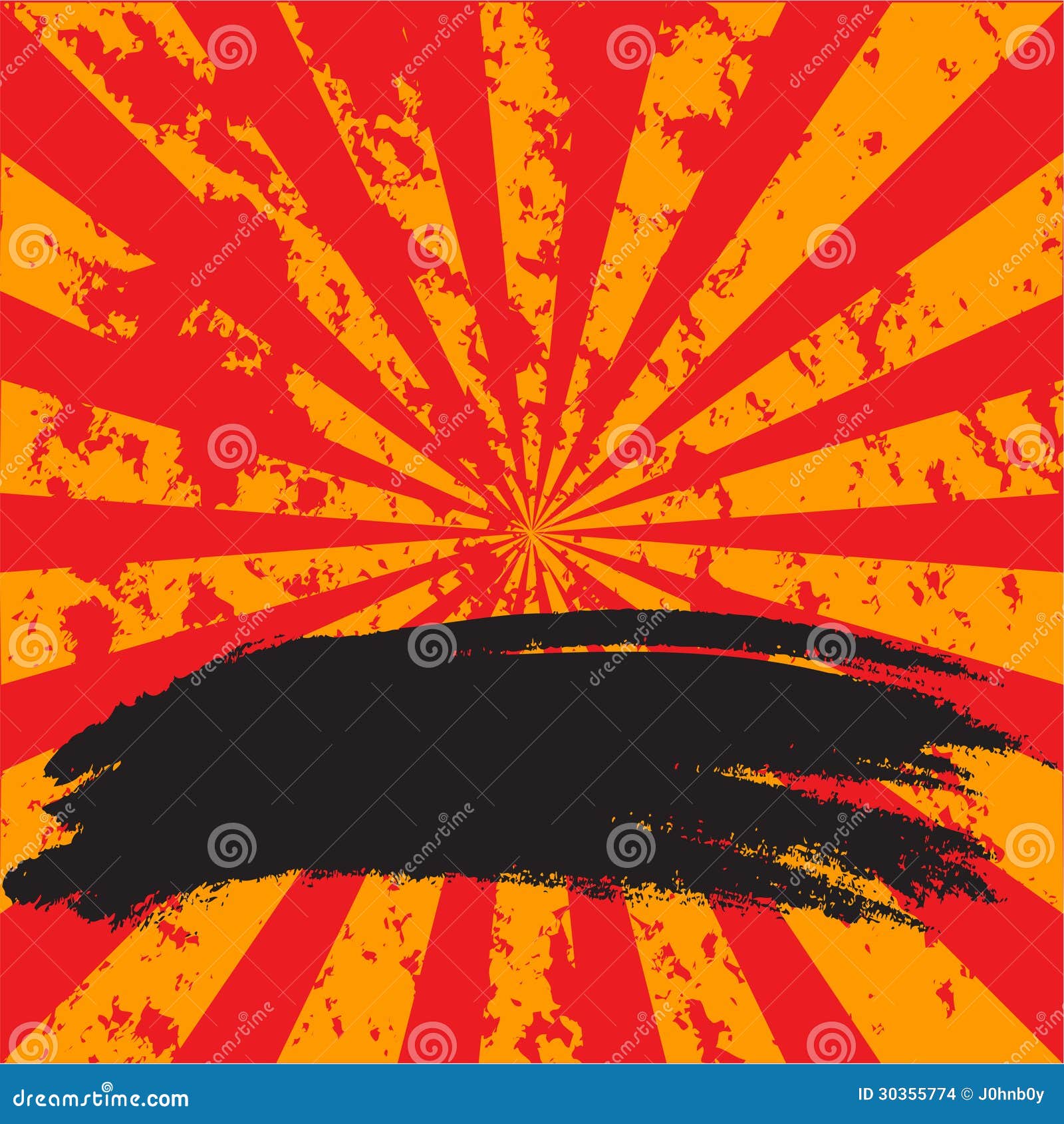 Grunge sunburst stock illustration. Illustration of glowing - 30355774
