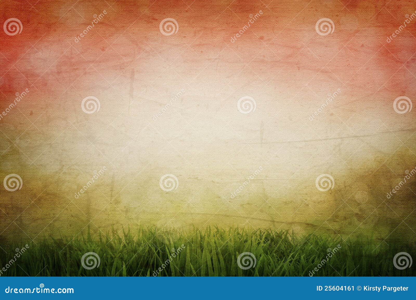 Grunge sunset landscape stock illustration. Illustration of grass ...