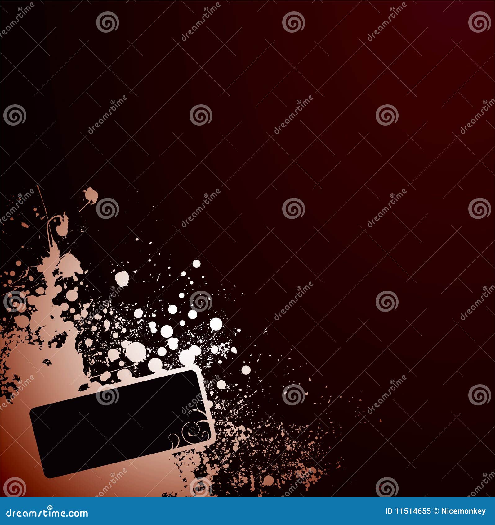 Grunge tag corner stock illustration. Illustration of inkblot - 11514655