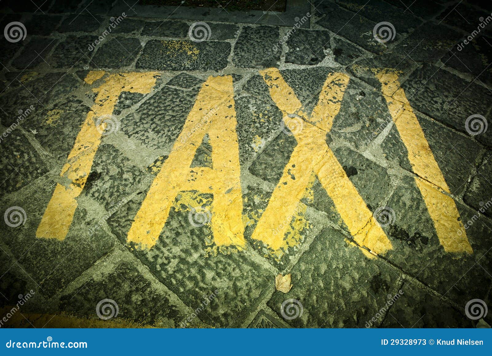 Grunge taxi text stock image. Image of roadside, traffic - 29328973