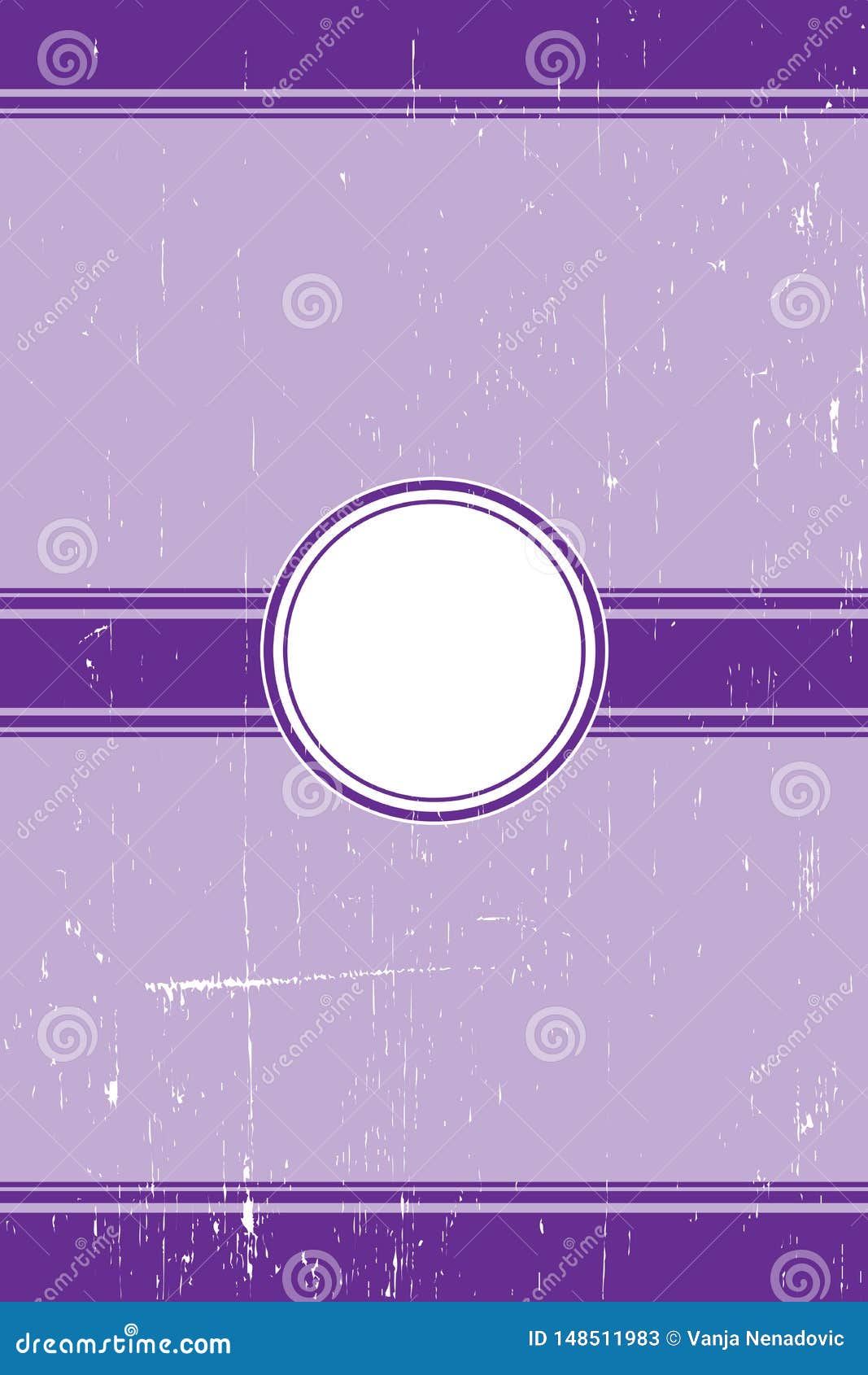 Grunge Template Front Page Vector Illustration Stock Vector ...