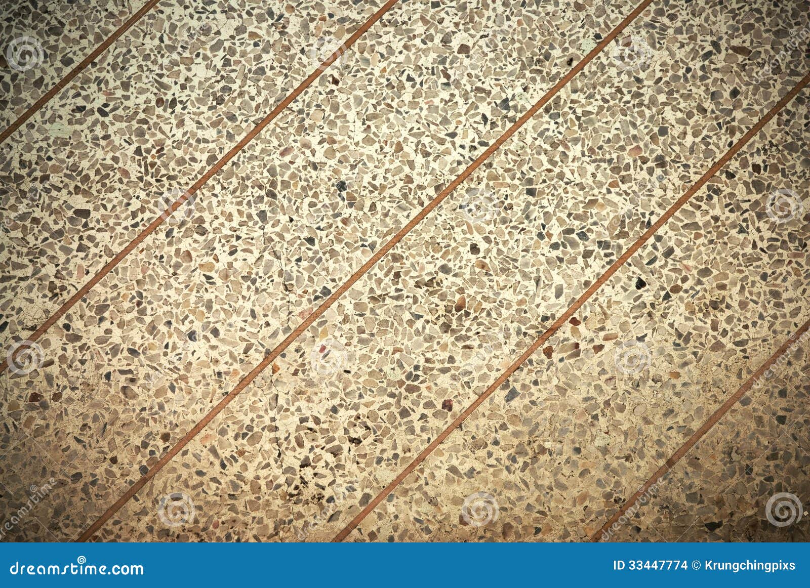Grunge Terrazzo Floor Texture Background. Royalty-Free Stock Image ...