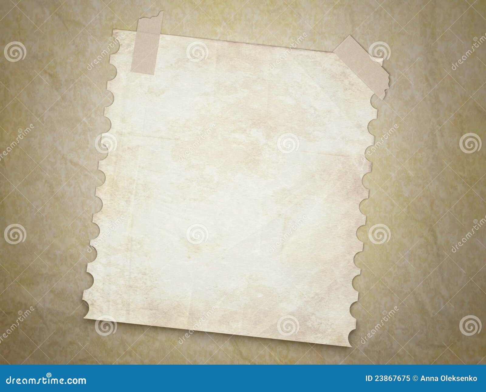 Grunge Texture Background with Old Note Page. Stock Illustration ...