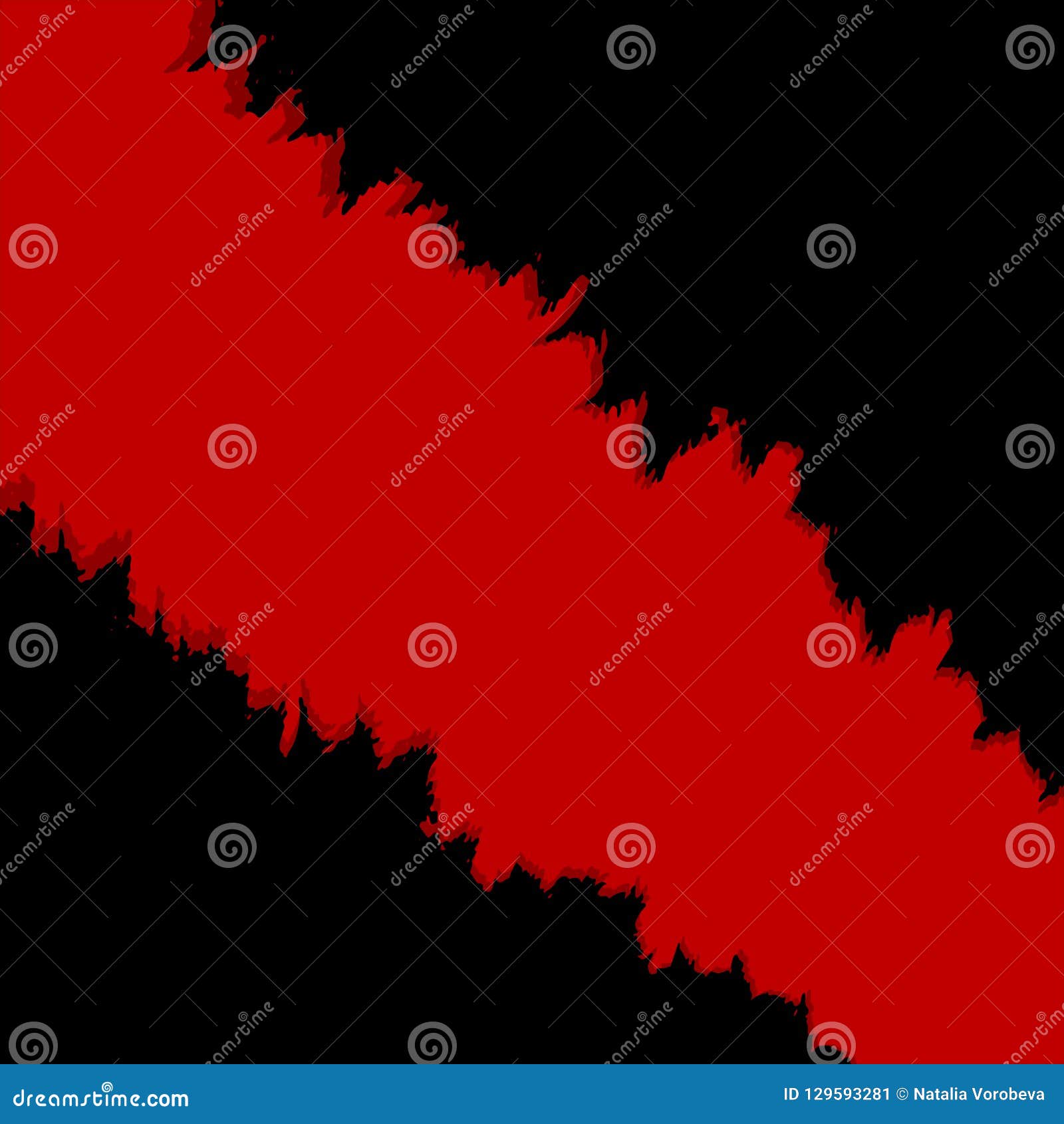 Grunge Texture Background Ripped Paper in Red and Black Colours. Stock ...