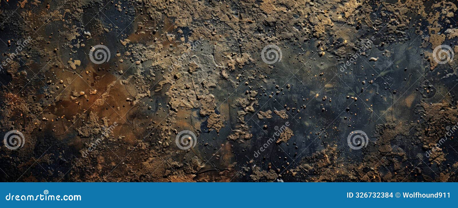 A Grunge Texture Background with Splattered Mud, Dirt, and Grime ...