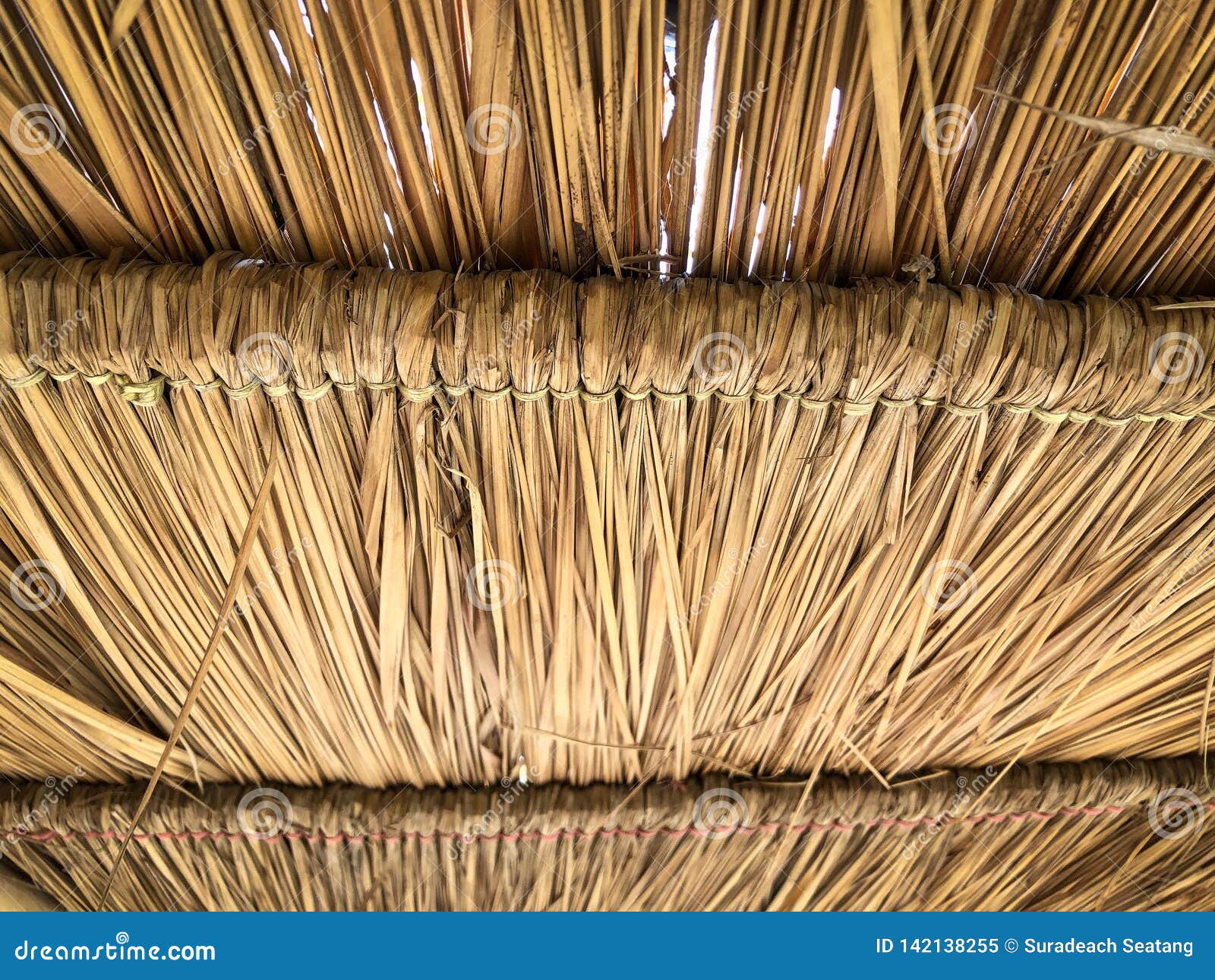 Grunge Texture of Hay Stack Roof Stock Image - Image of rural, straw ...
