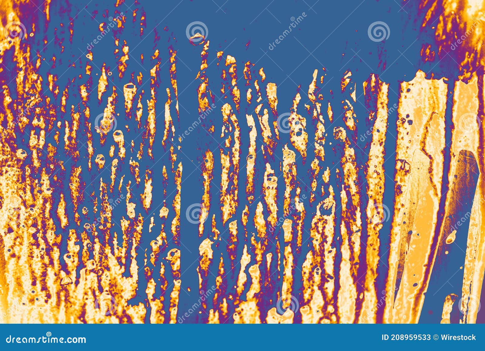 Grunge Texture with Rough Colorful Paint Dripping on the Wall Surface ...